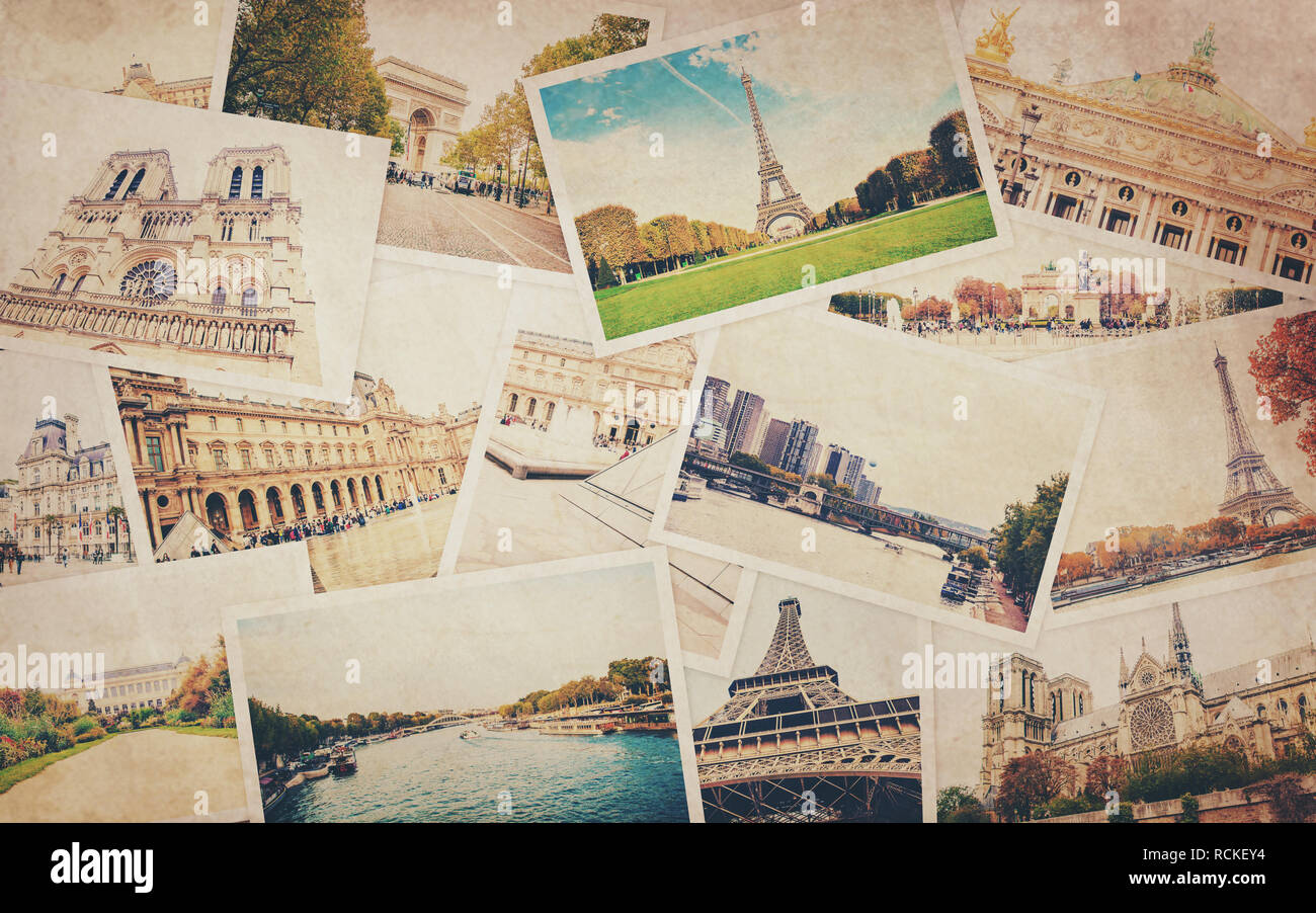 Bus de collage hi-res stock photography and images - Alamy