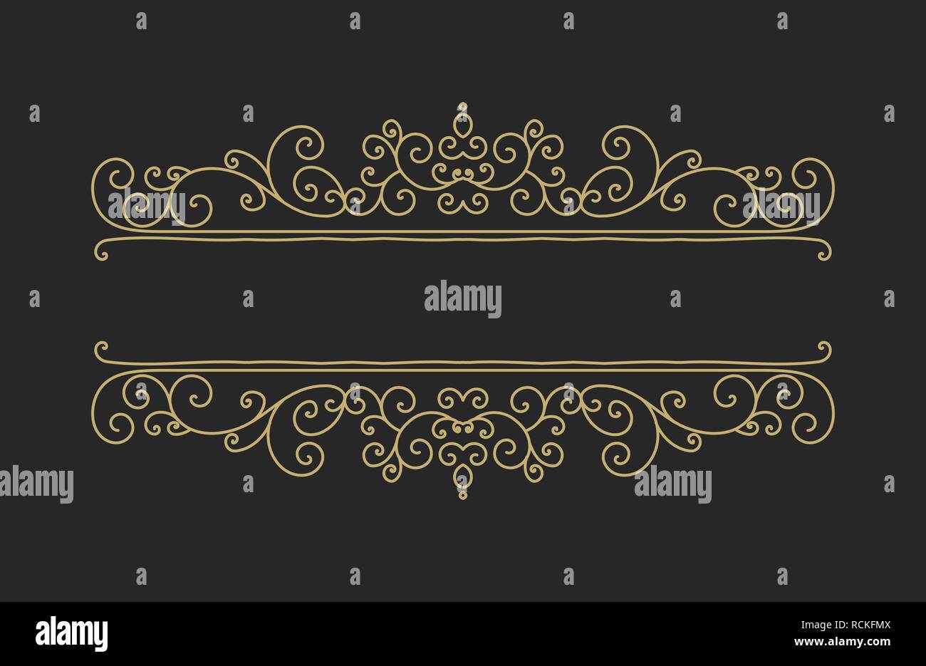 Decorative border hi-res stock photography and images - Alamy