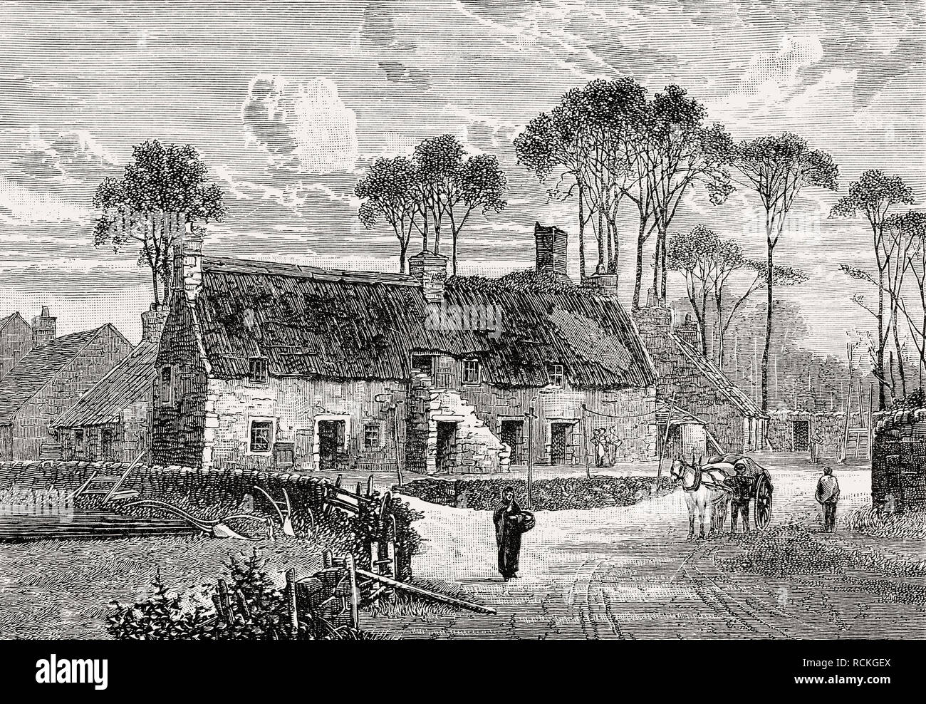 Newington edinburgh 19th century hi-res stock photography and images ...