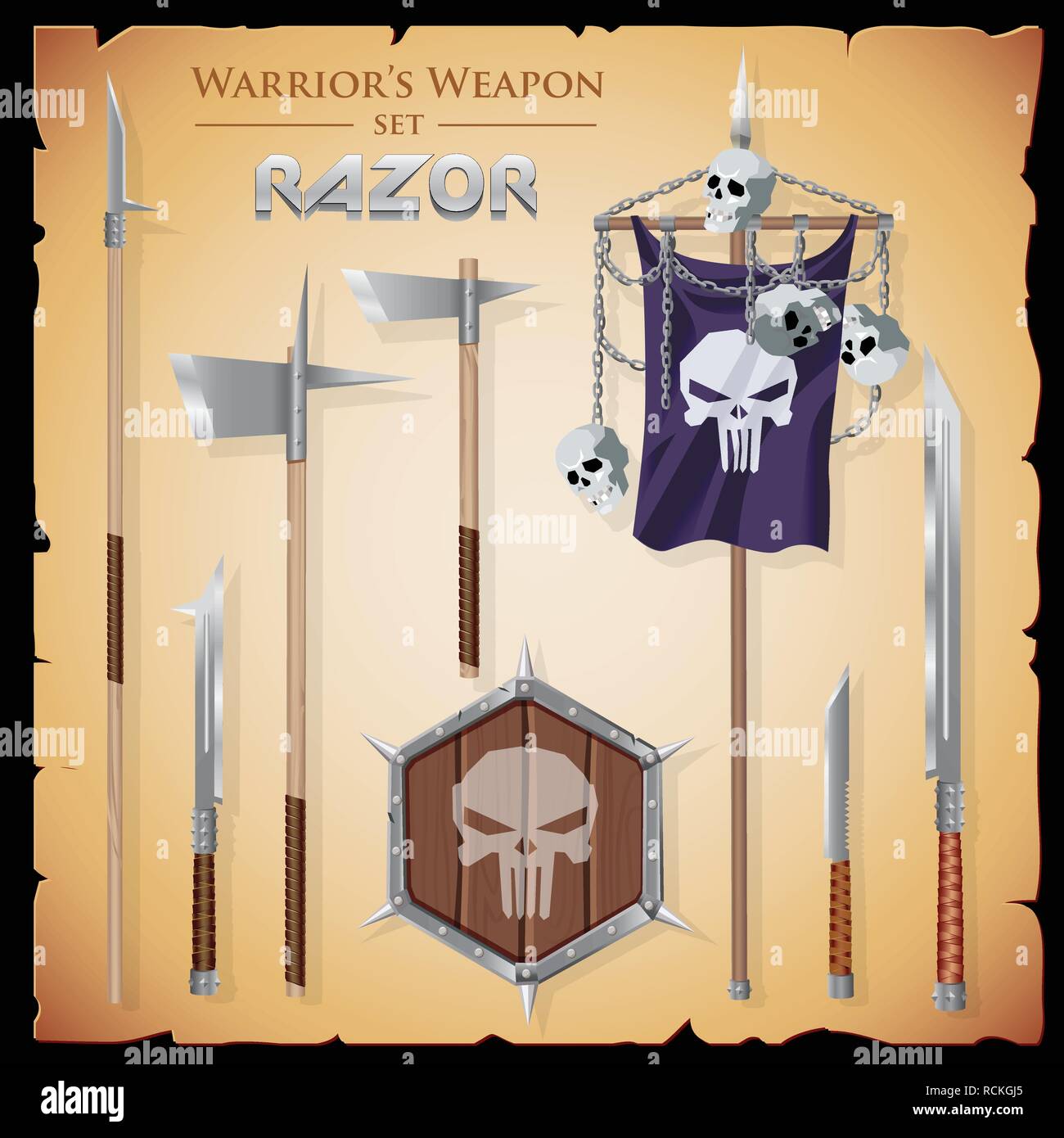 Sharp range Stock Vector Images - Alamy