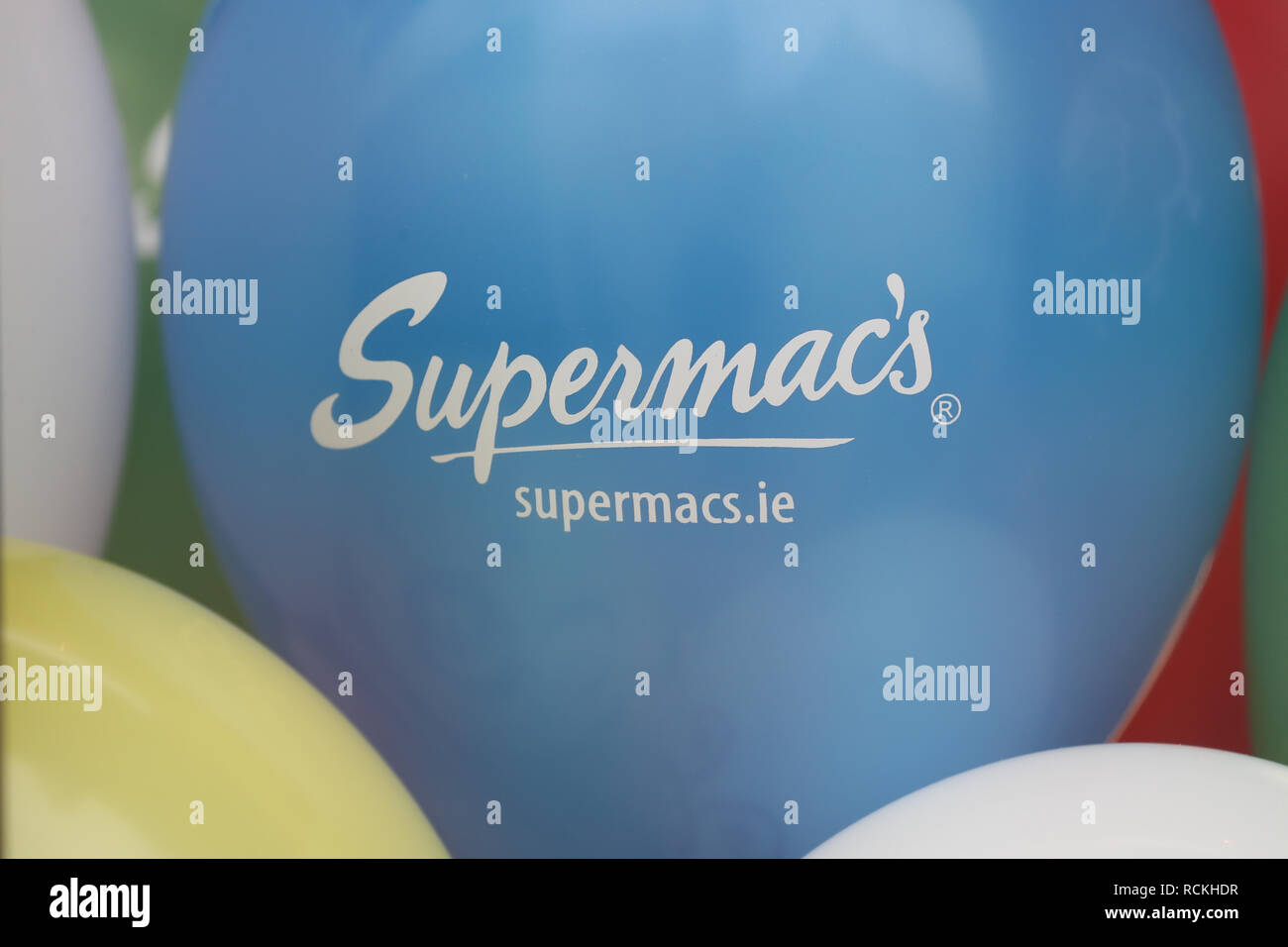 Supermac's restaurant on O'Connell Street in Dublin, as the Irish ...