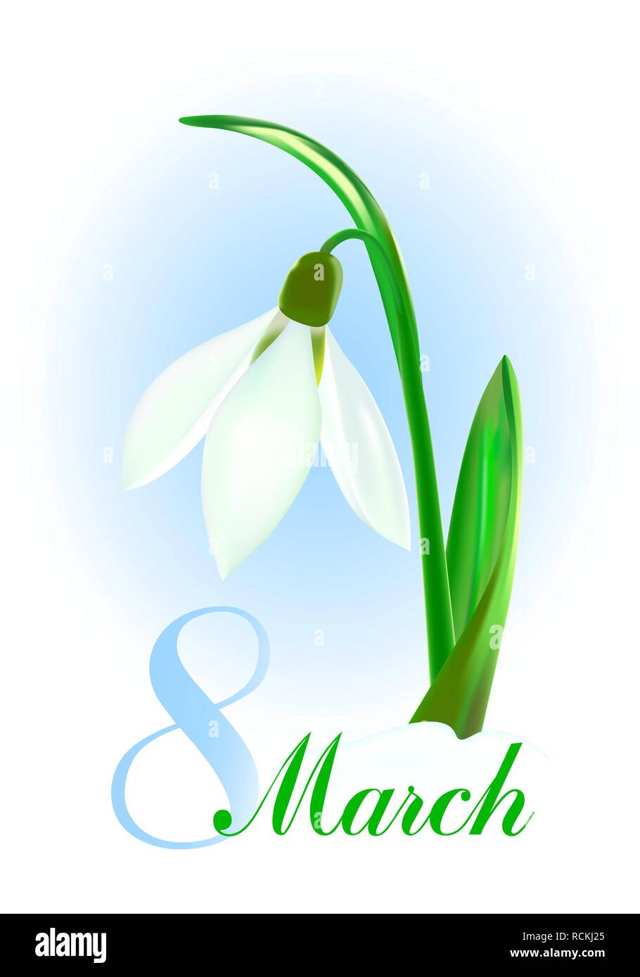 First spring day Stock Vector Images - Alamy