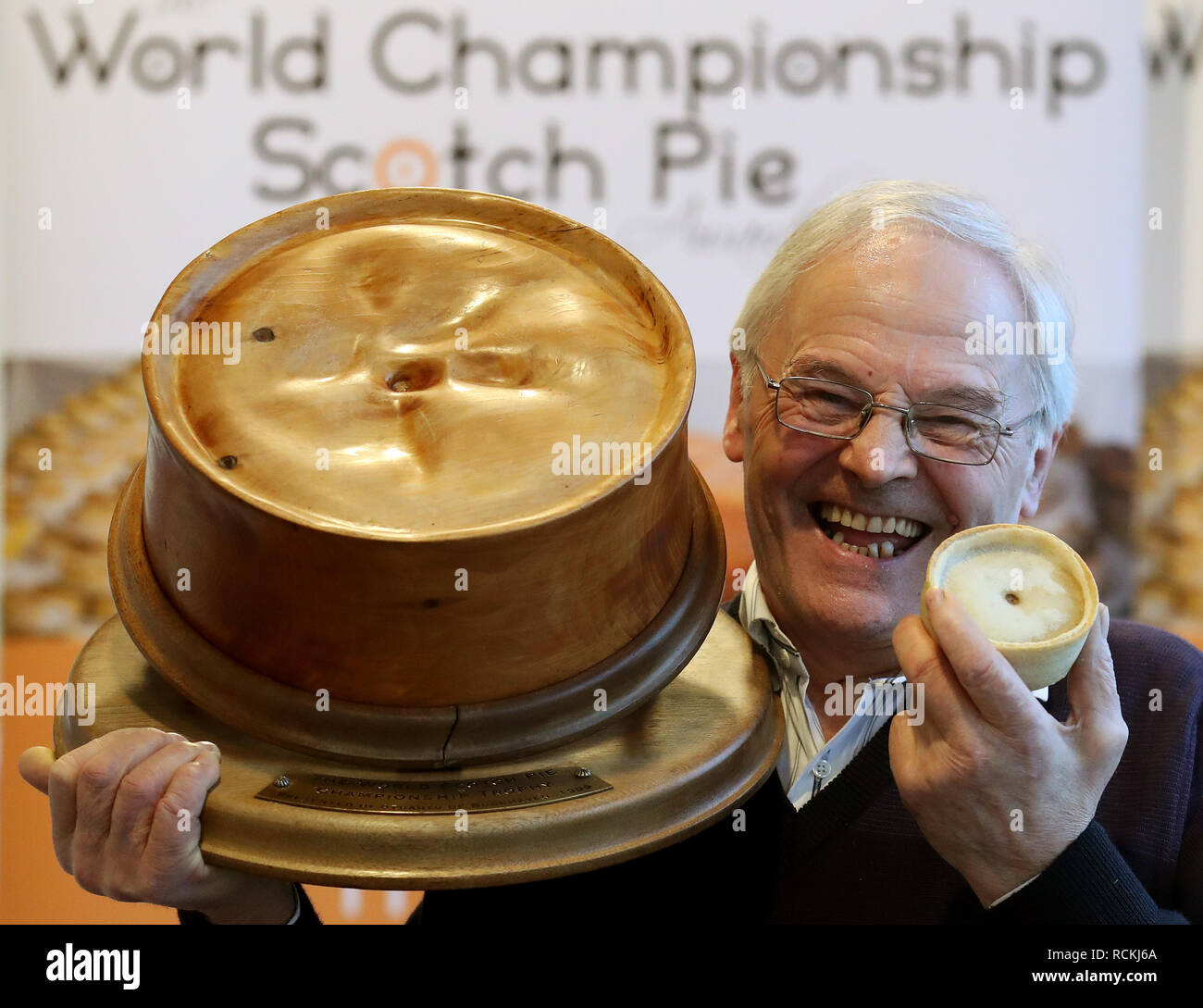 World Scotch Pie Championship winner Kerr Little from The Little Bakery ...