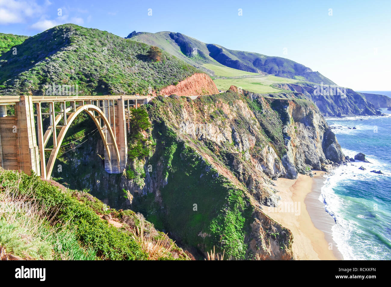 Bridge between rocks hi-res stock photography and images - Alamy