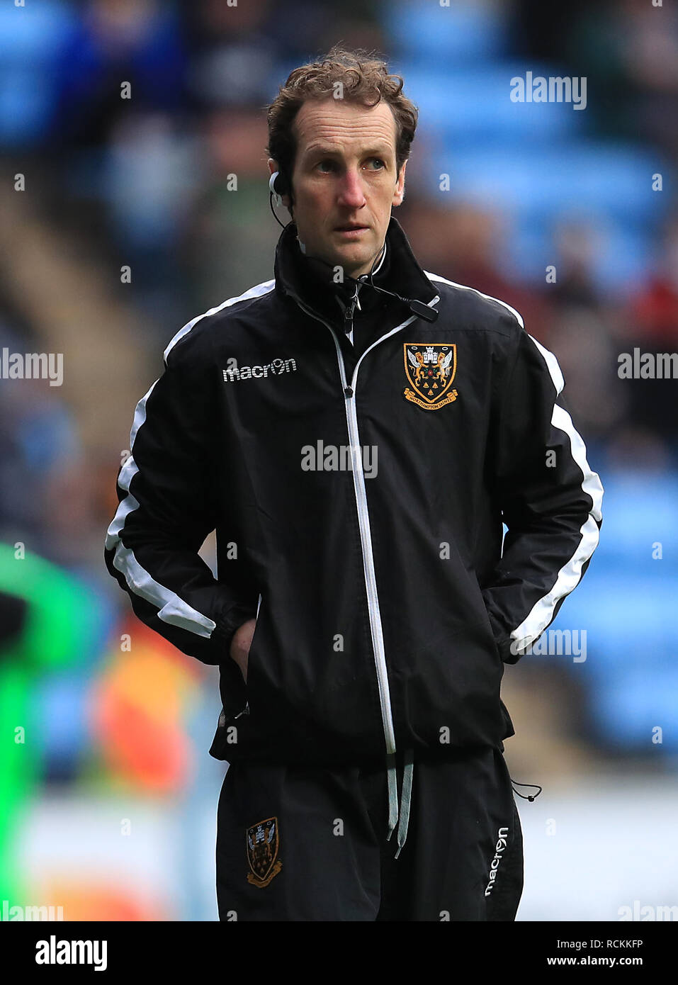 Northampton Saints physio Nathan Allwork Stock Photo - Alamy