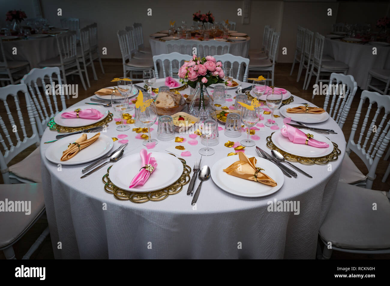 Arabic Iranian wedding table decoration Stock Photo - Alamy