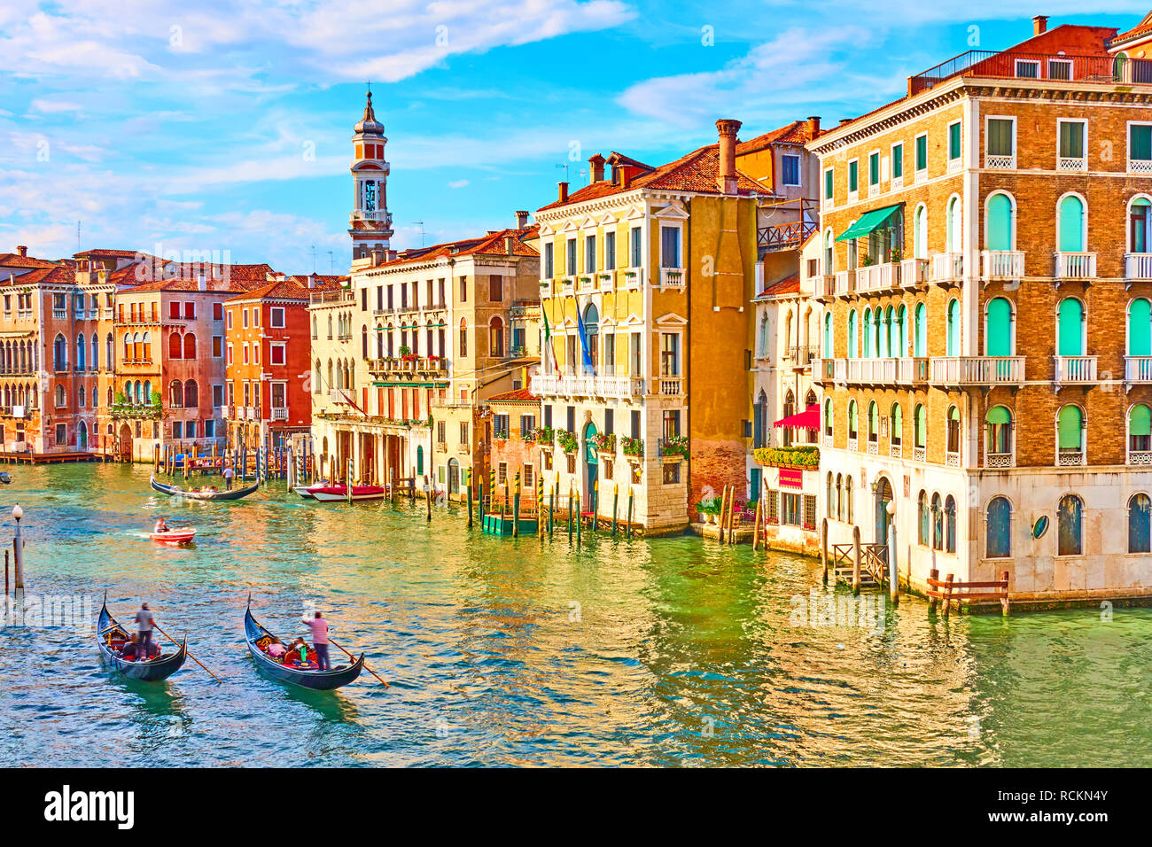 Beautiful grand canal hi-res stock photography and images - Alamy