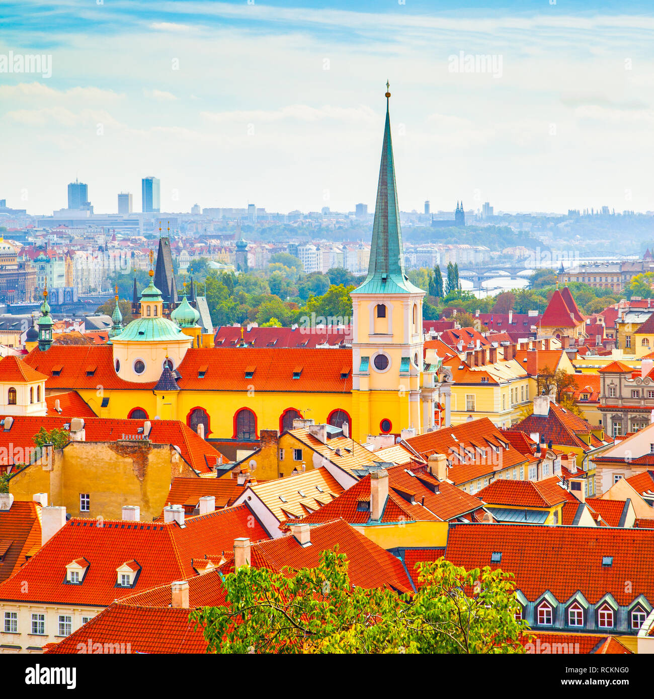 Architecture of prague buildings colour hi-res stock photography and ...