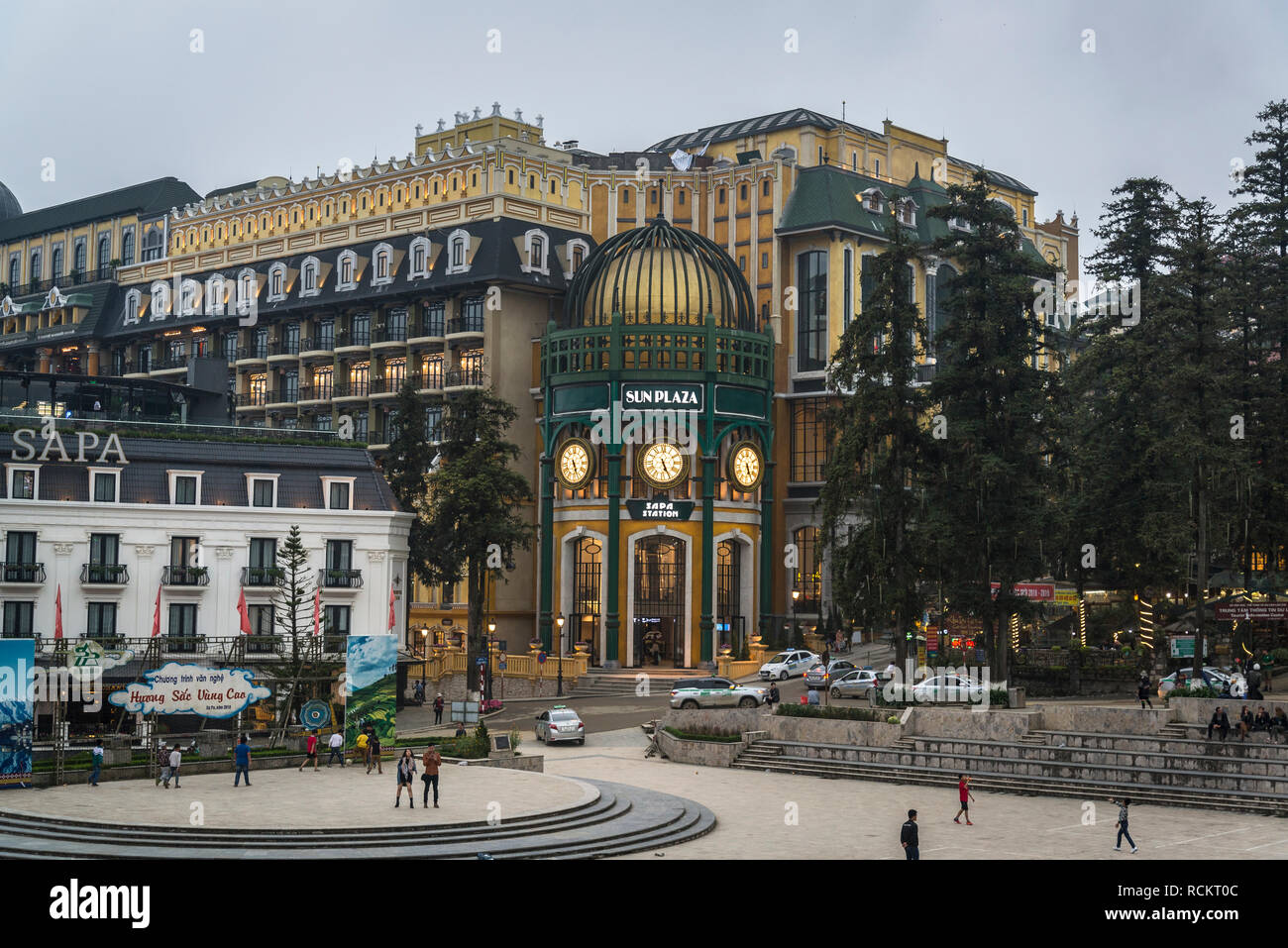 Sapa Station, Sa Pa, Established as a hill station by the French in ...