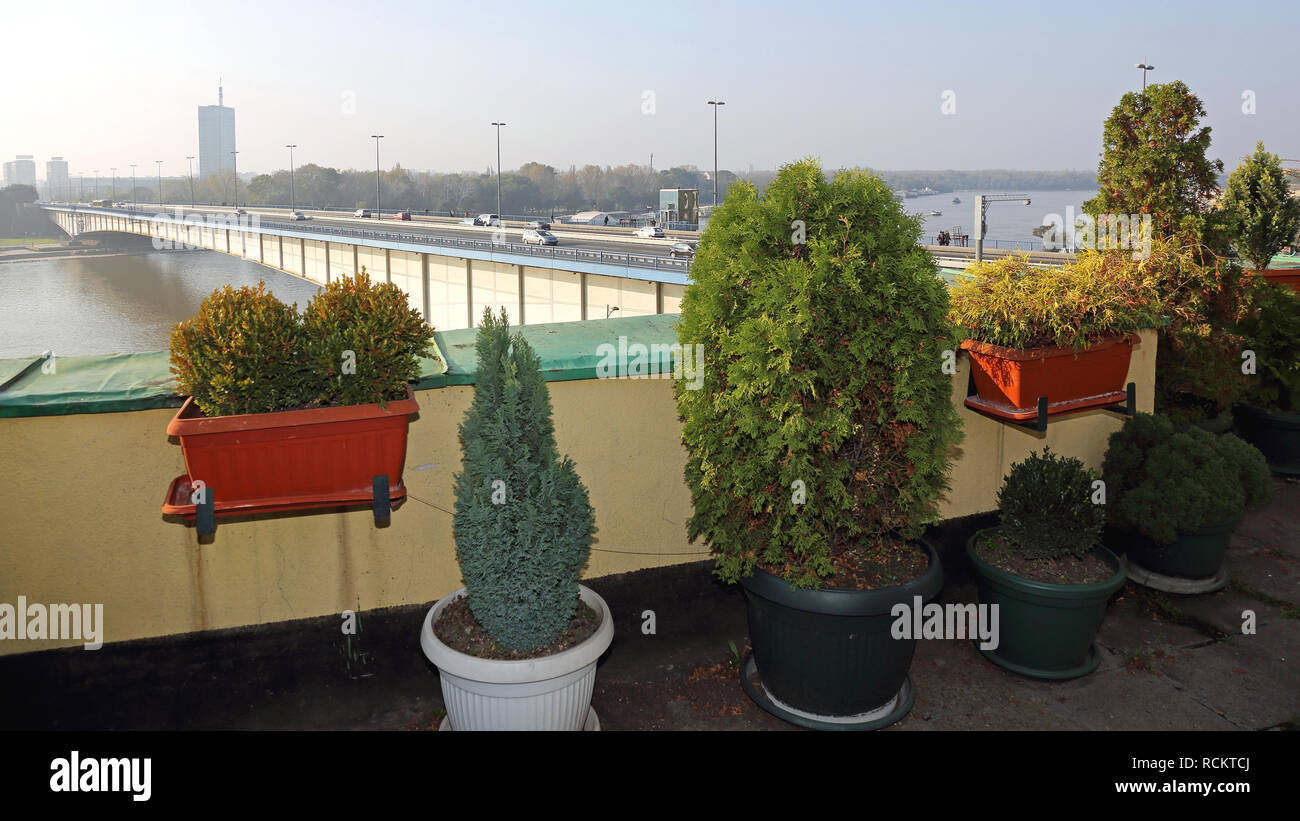 Big terrace with plants hi-res stock photography and images - Alamy