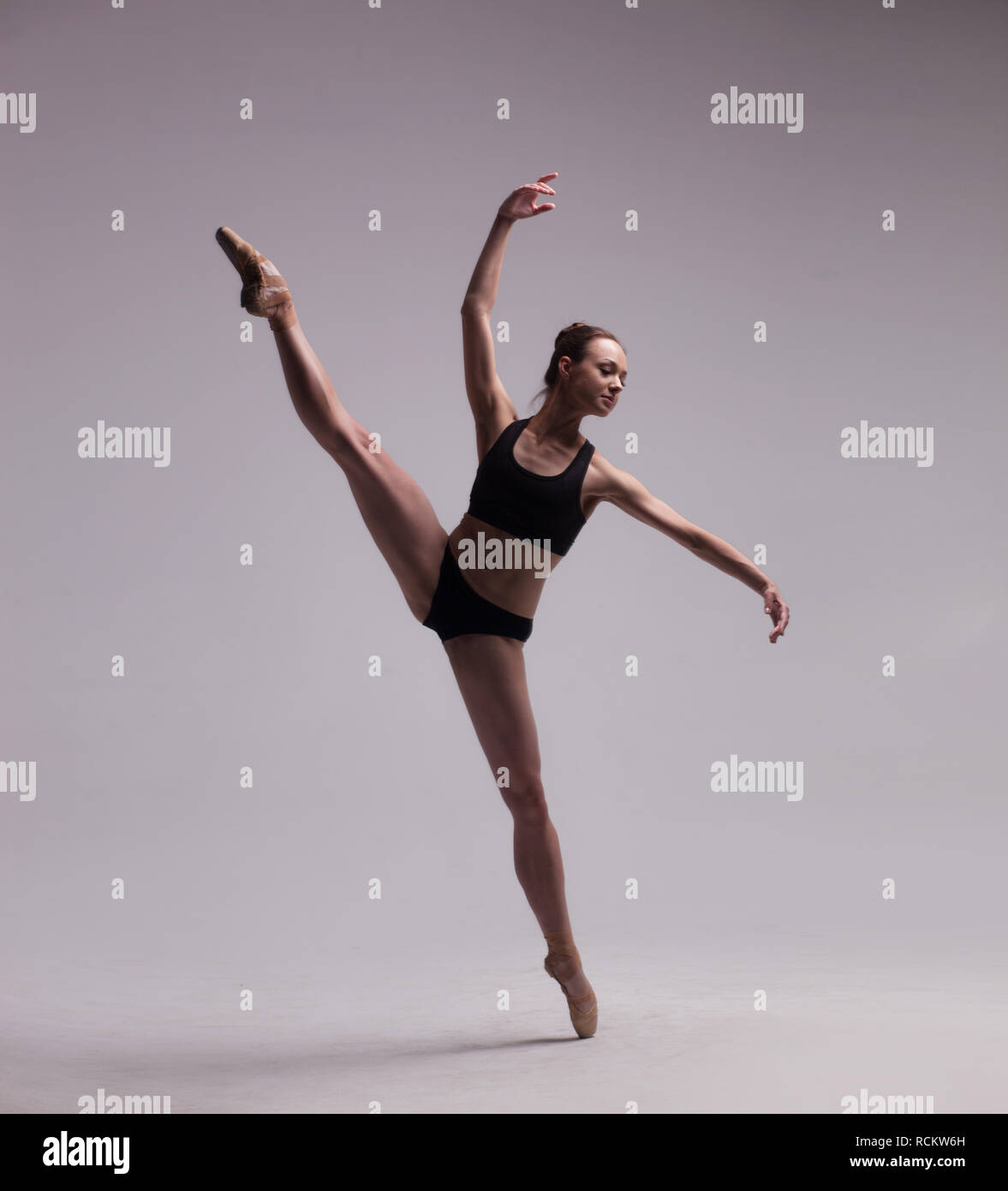 beautiful ballet dancer isolated Stock Photo - Alamy