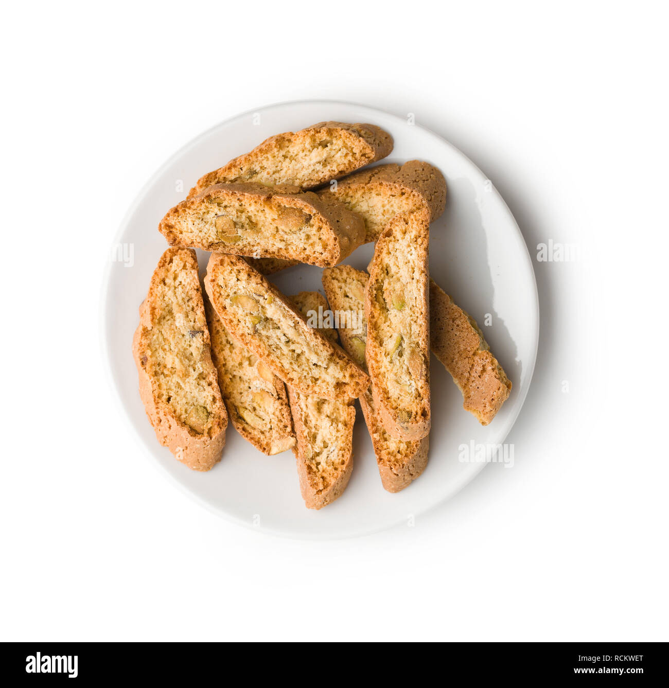 Biscotti plate hi-res stock photography and images - Alamy