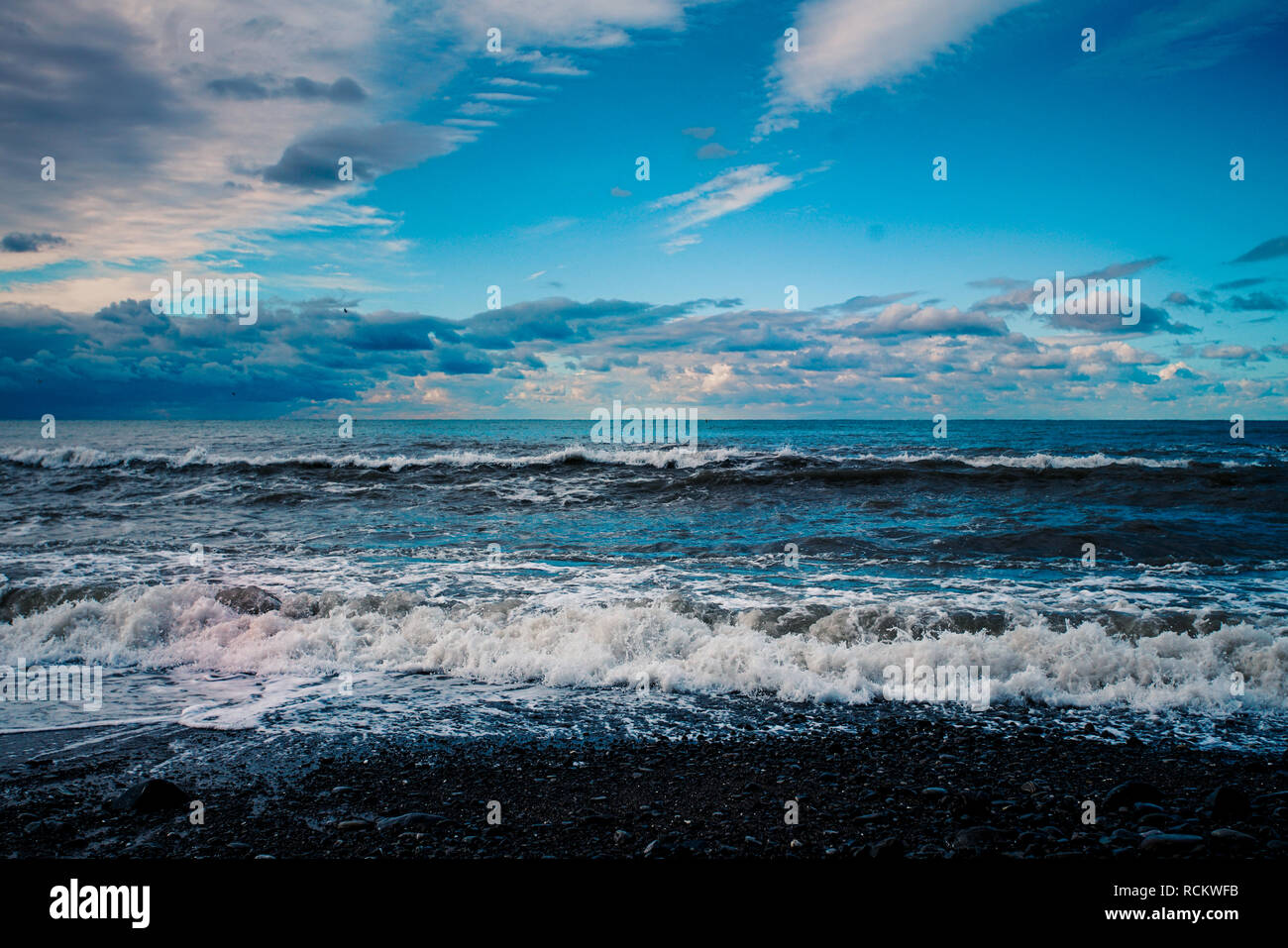 Background shot of aqua sea wate Stock Photo - Alamy