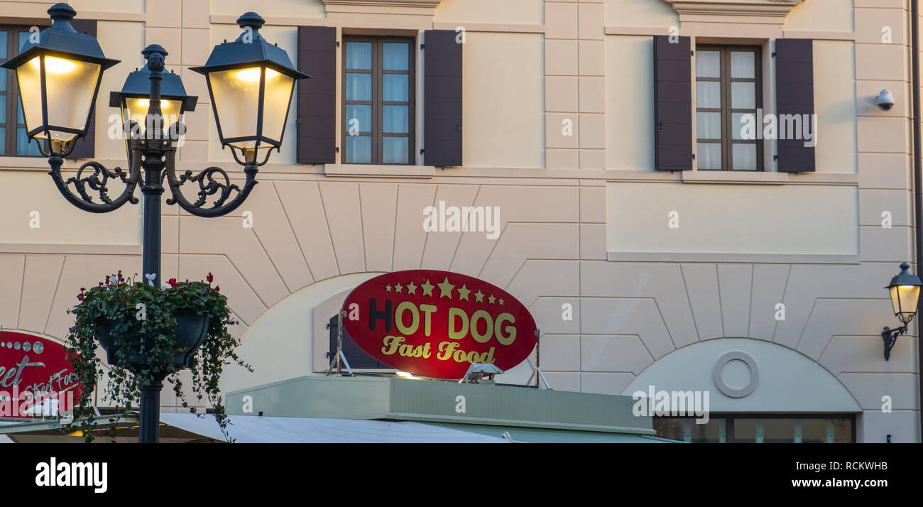 Food signboard hi-res stock photography and images - Alamy