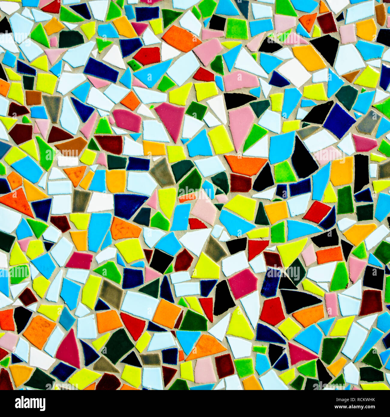 Colorful Mosaic. Ceramic tile texture Stock Photo - Alamy
