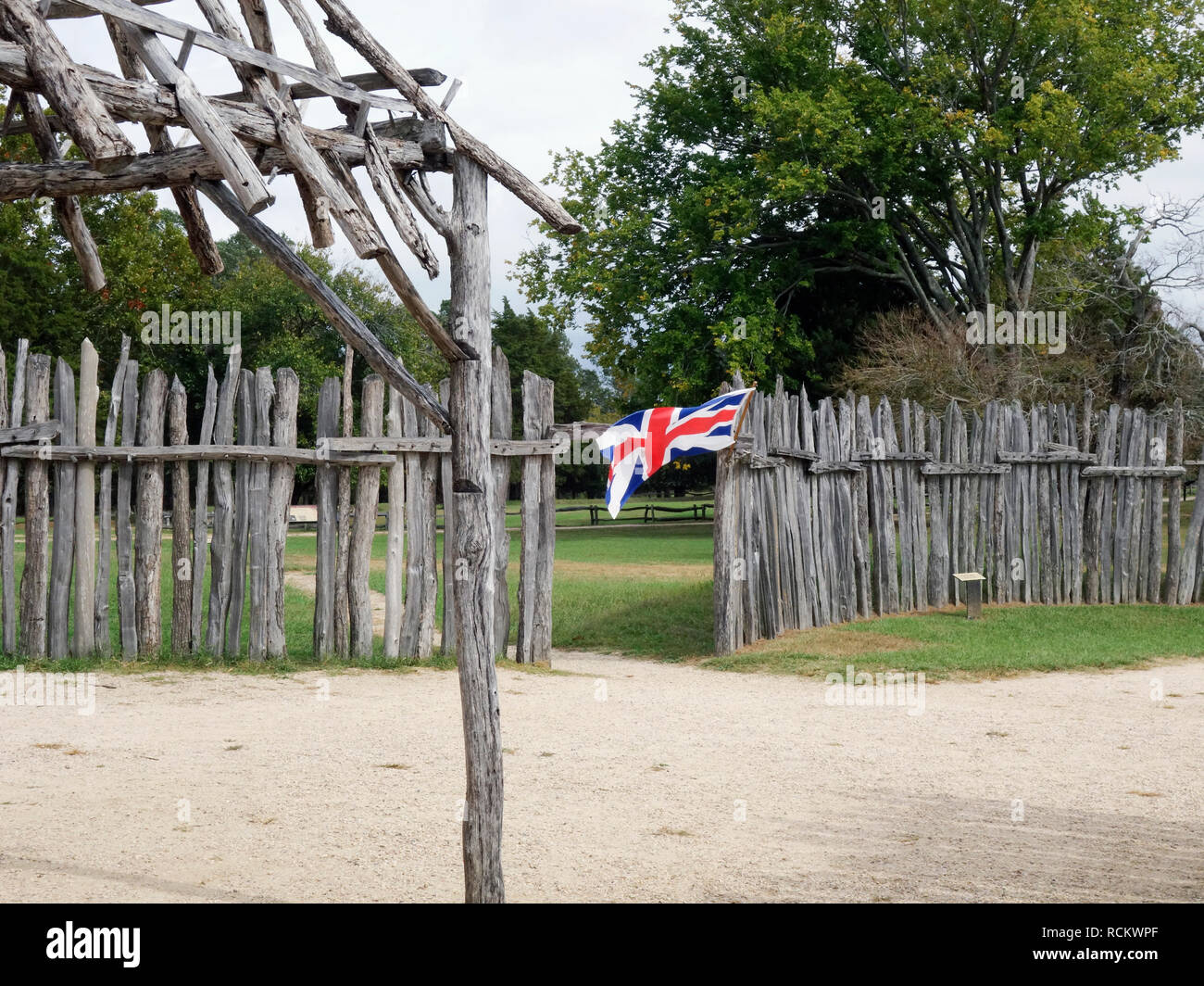 James fort jamestown settlement hi-res stock photography and images - Alamy