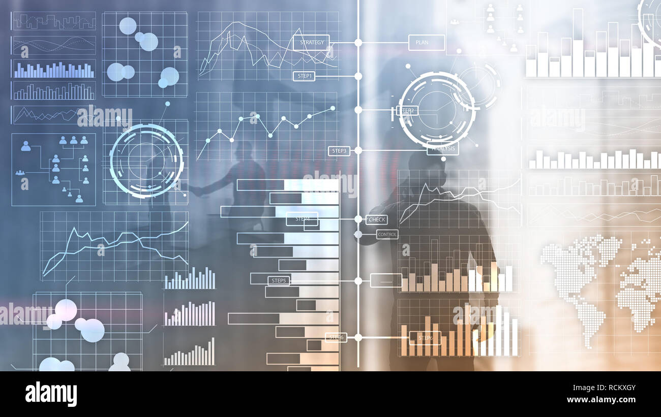 Business intelligence background hi-res stock photography and images - Alamy