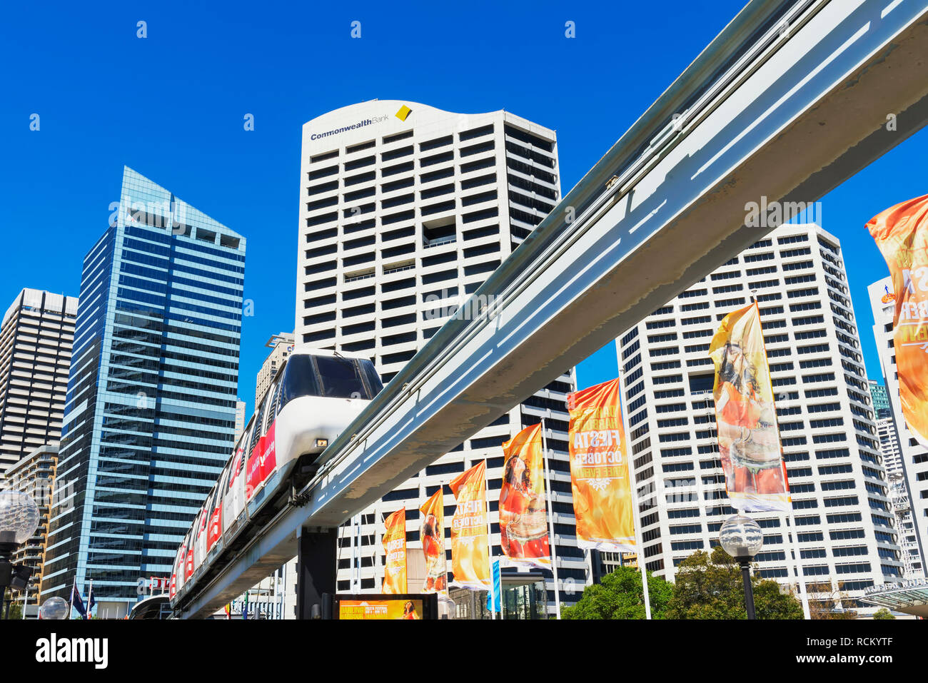Sydney monorail metro monorail hi-res stock photography and images - Alamy