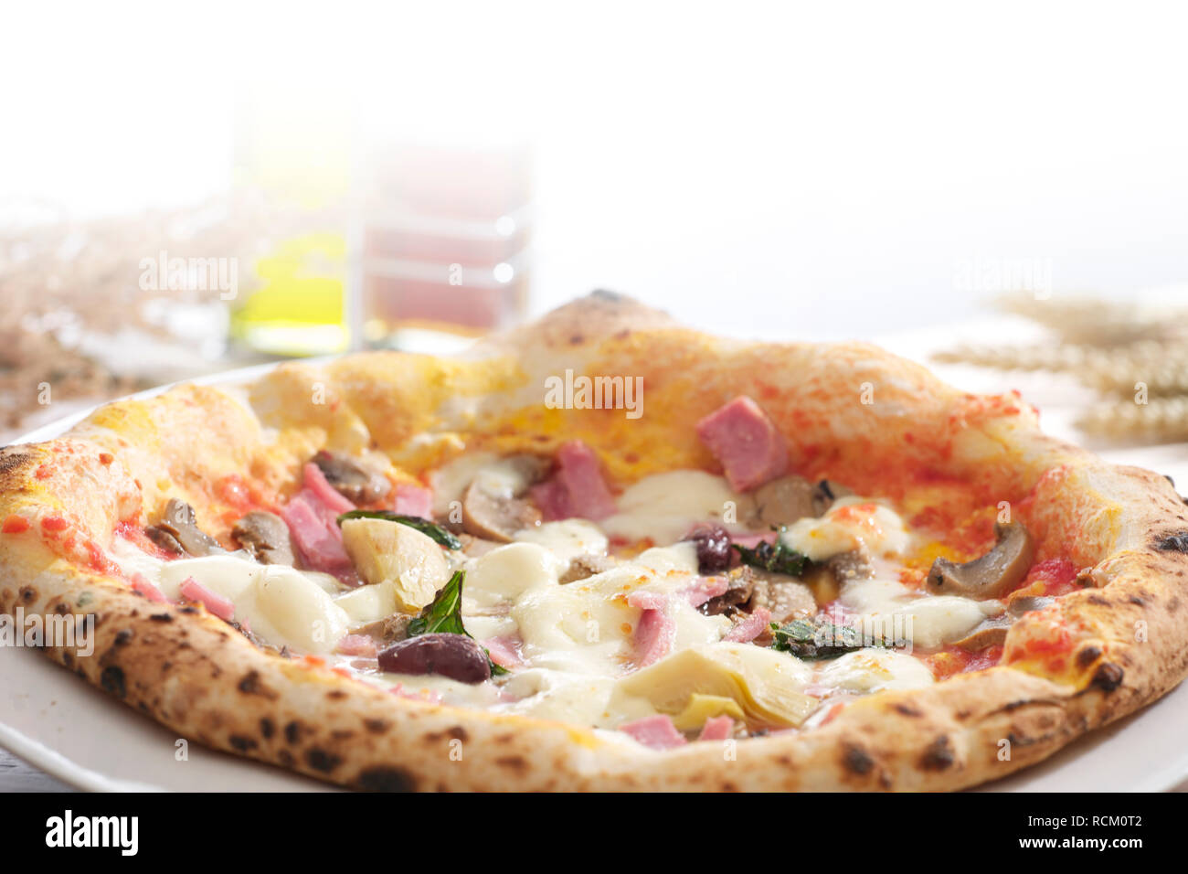 Whole food pizza hi-res stock photography and images - Alamy