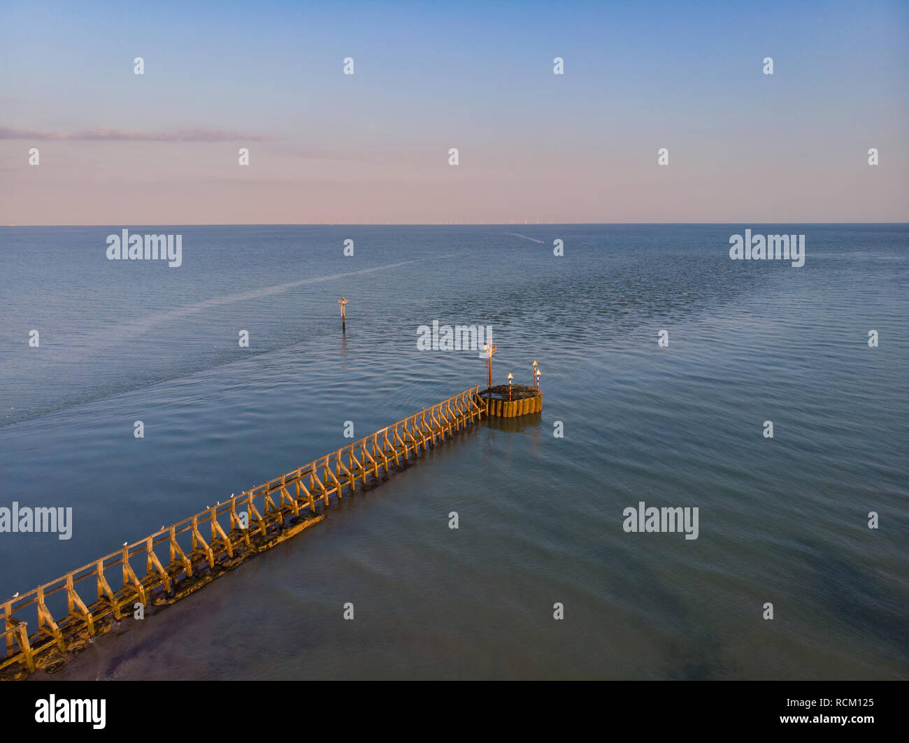 Aerial view littlehampton sussex hi-res stock photography and images ...