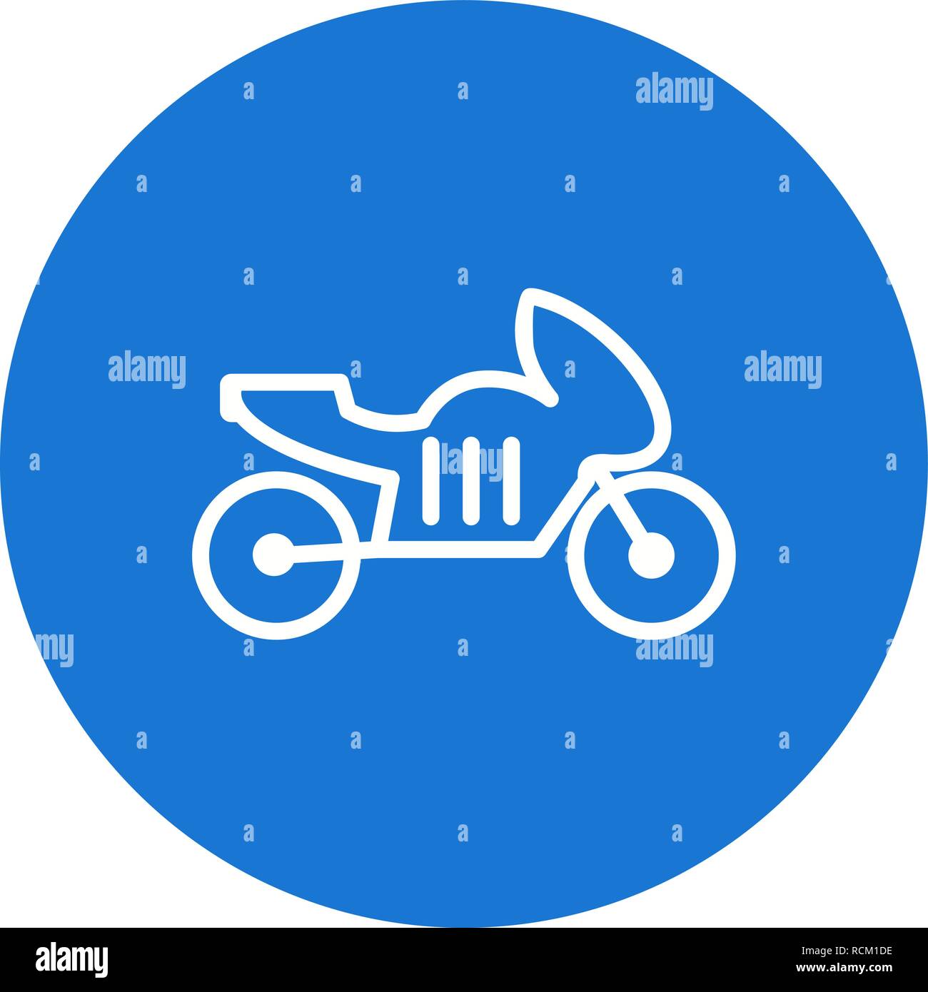 Vector Bike Icon Stock Vector Image & Art - Alamy