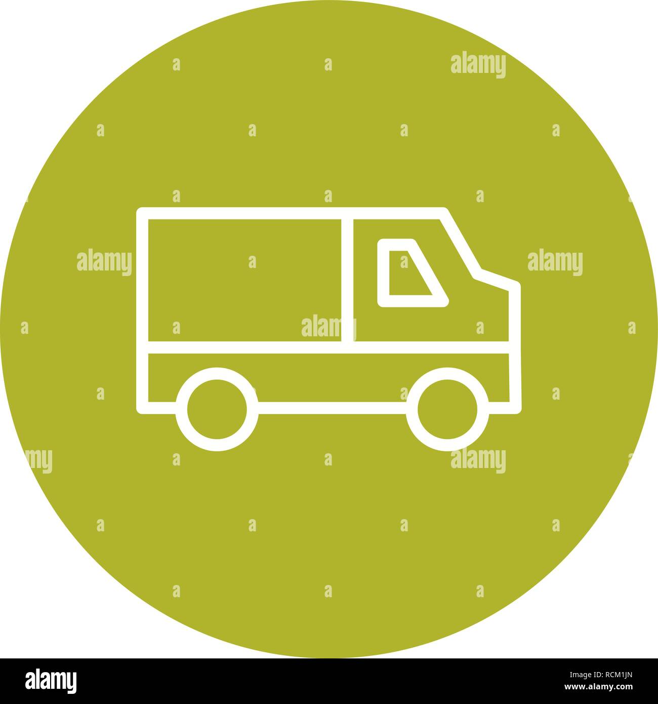 Vector Van Icon Stock Vector Image & Art - Alamy