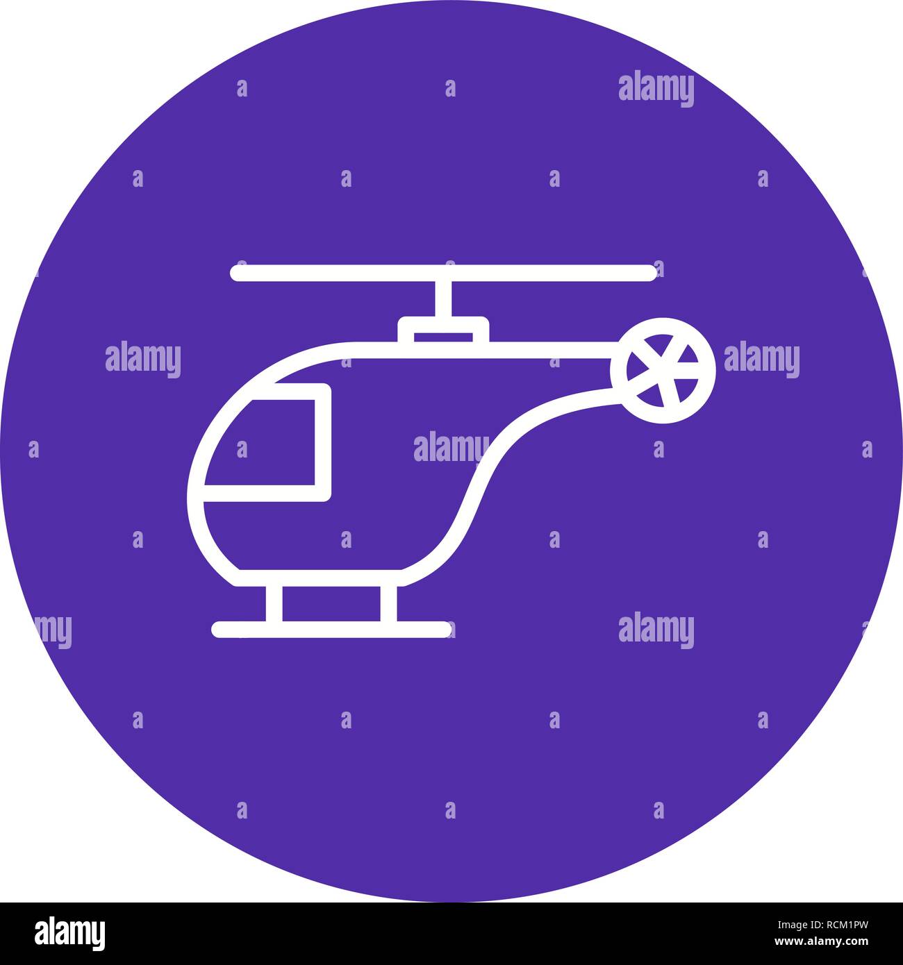 Vector Helicopter Icon Stock Vector Image & Art - Alamy