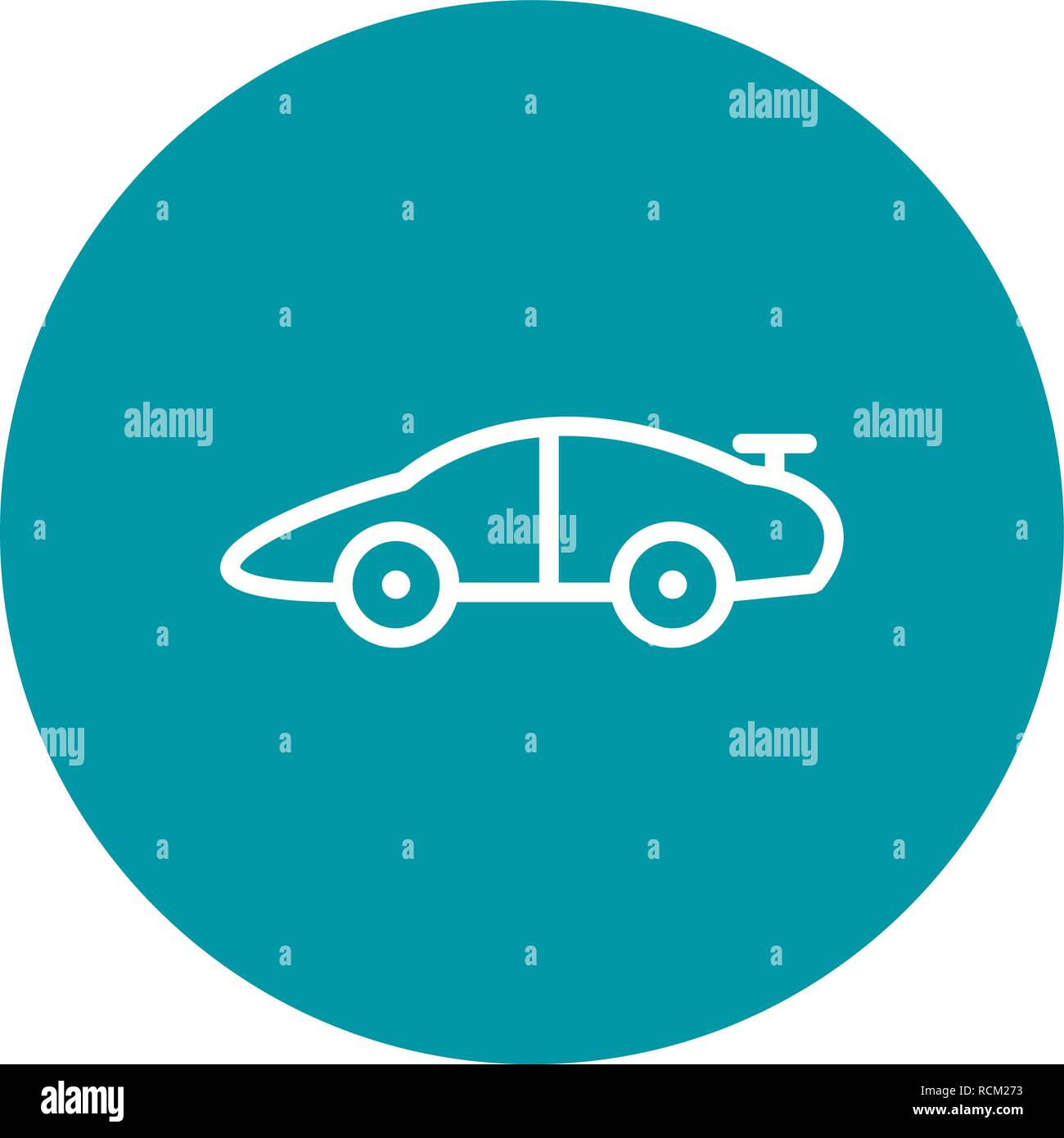 Vector Sports Car Icon Stock Vector Image & Art - Alamy