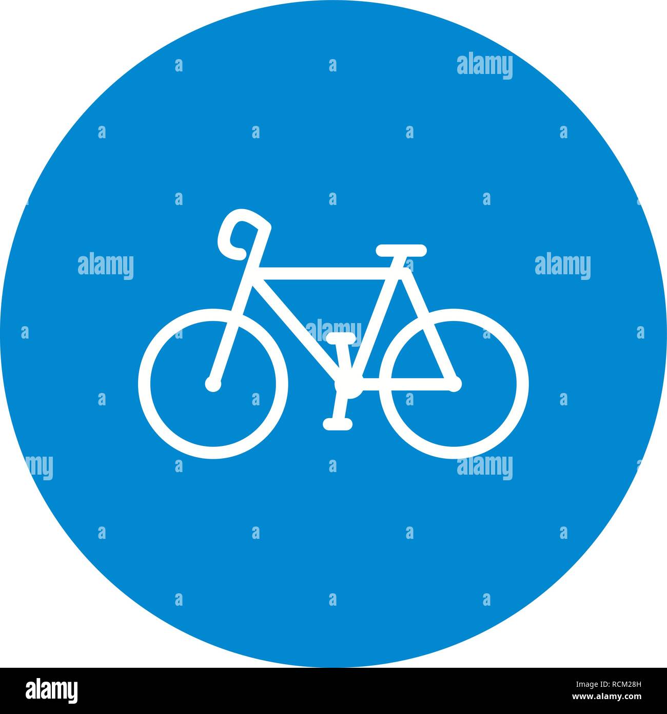 Vector Bicycle Icon Stock Vector Image & Art - Alamy