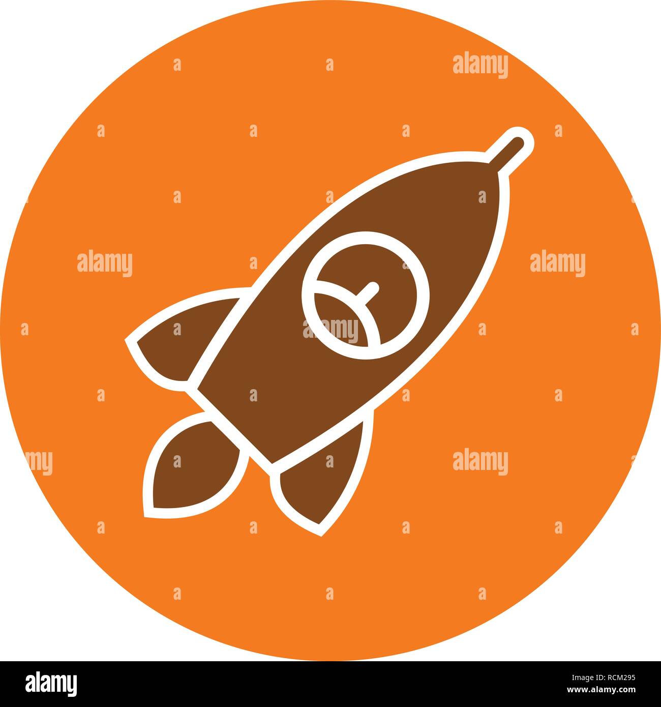 Vector Rocket Icon Stock Vector Image & Art - Alamy