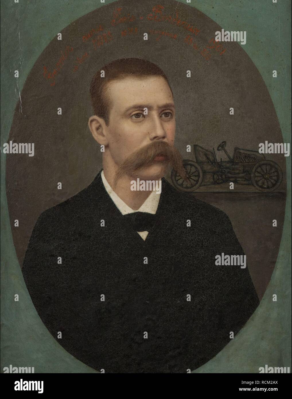 Portrait of the racing driver Henri Fournier (1871-1919). Museum ...
