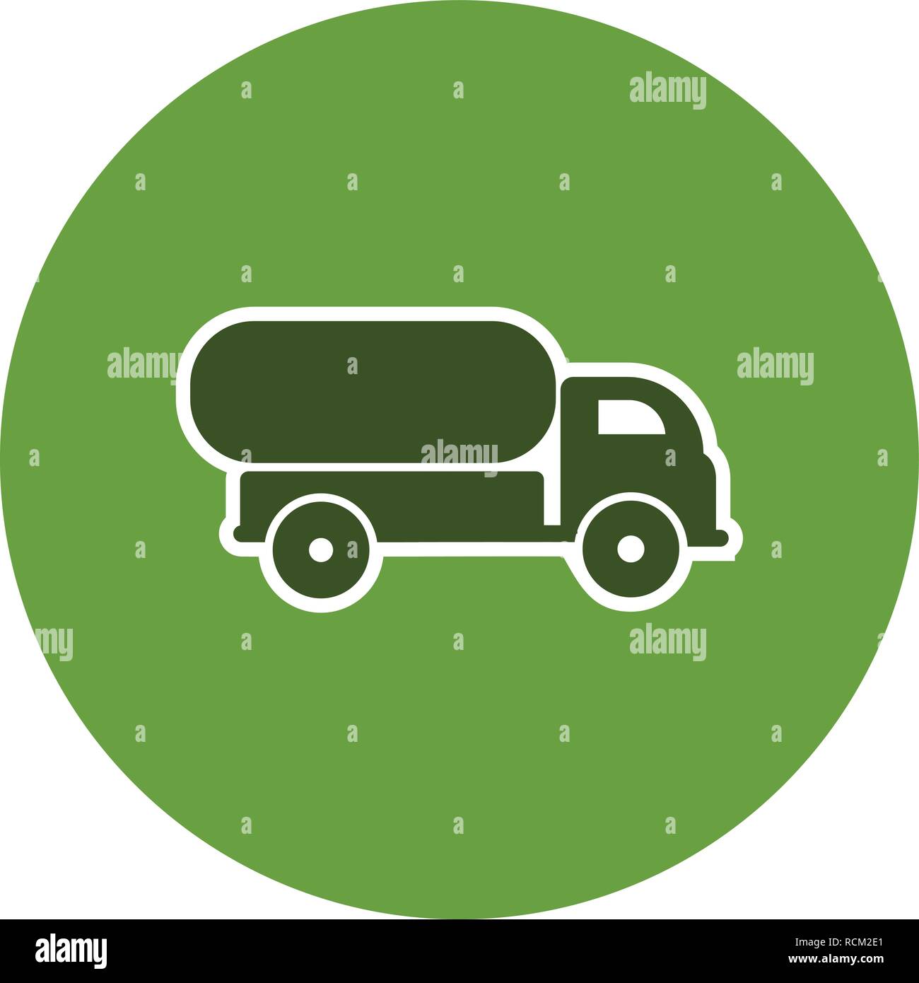 Vector Tank Truck Icon Stock Vector Image & Art - Alamy
