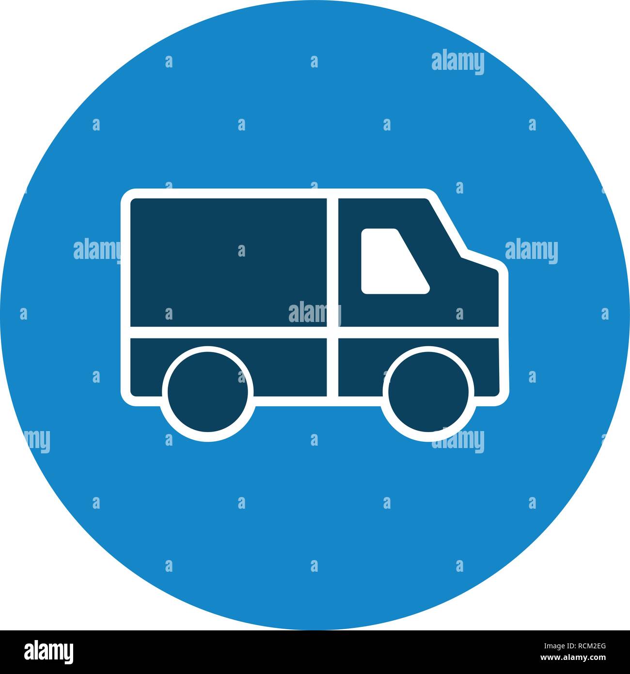 Vector Van Icon Stock Vector Image & Art - Alamy