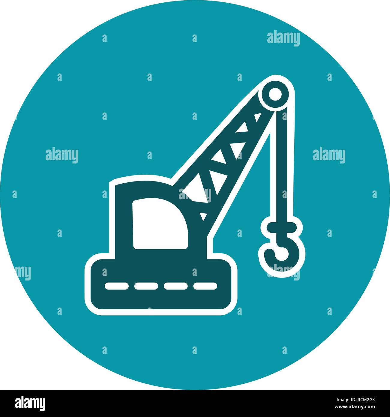 Vector Crane Icon Stock Vector Image & Art - Alamy