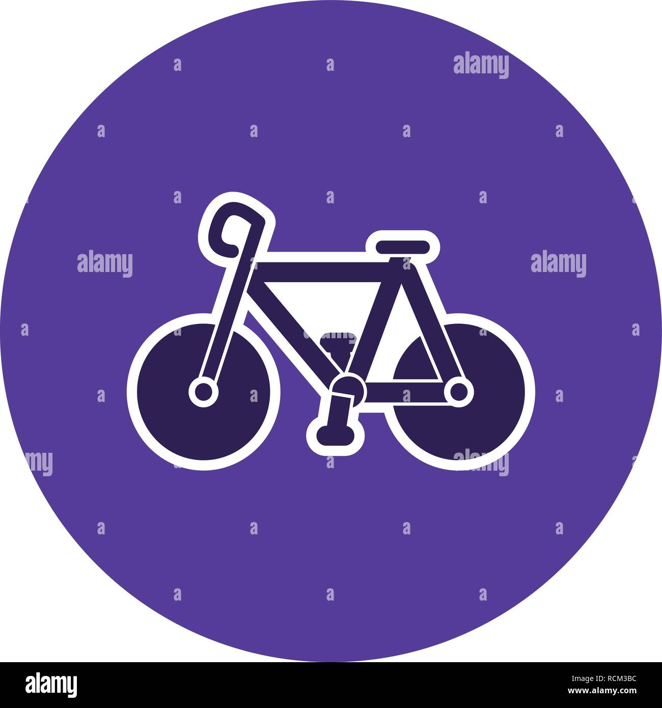 Vector Bicycle Icon Stock Vector Image & Art - Alamy