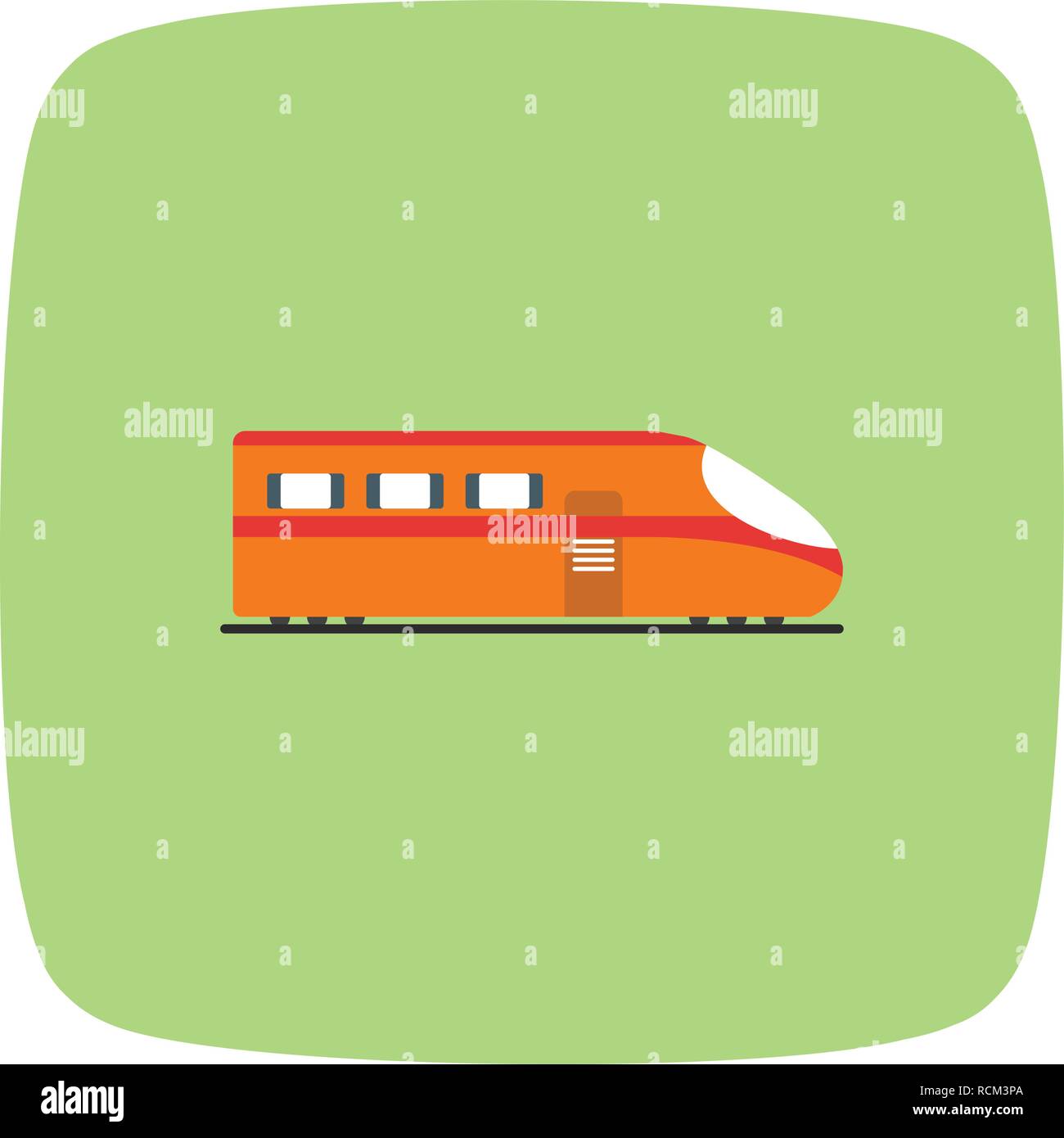 Vector Train Icon Stock Vector Image & Art - Alamy