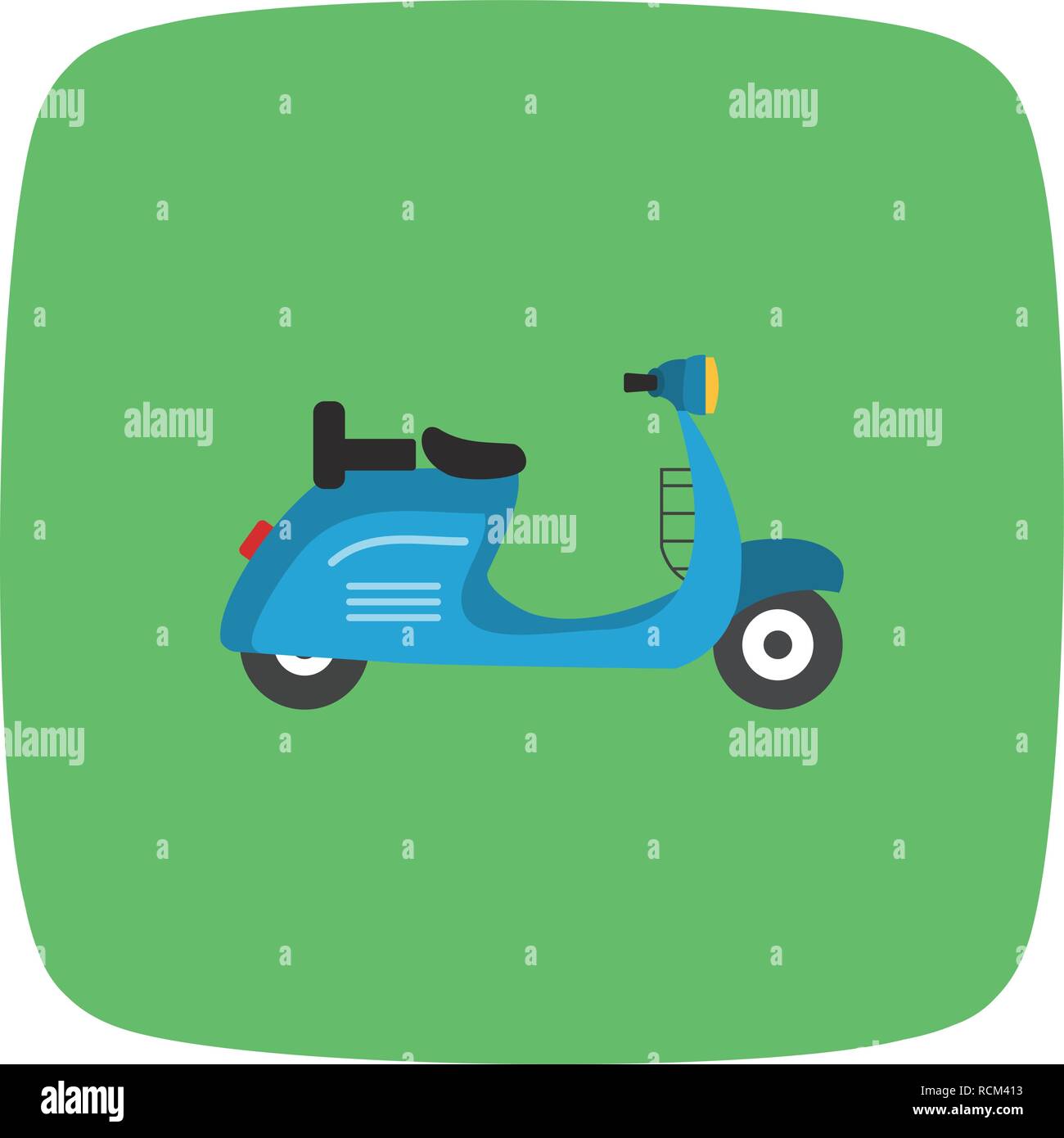 Vector Vespa Icon Stock Vector Image & Art - Alamy