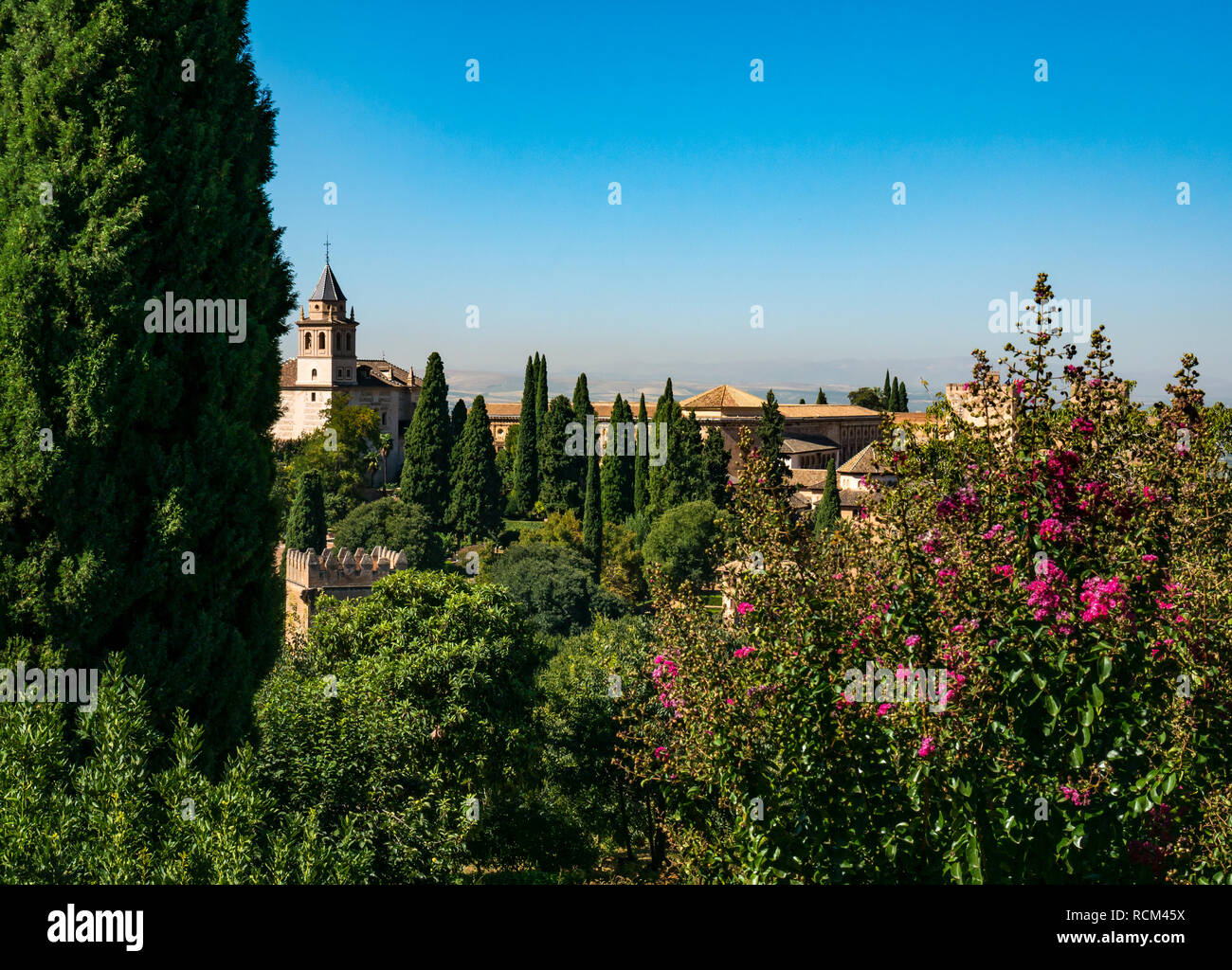 Granada alhambra view hi-res stock photography and images - Alamy