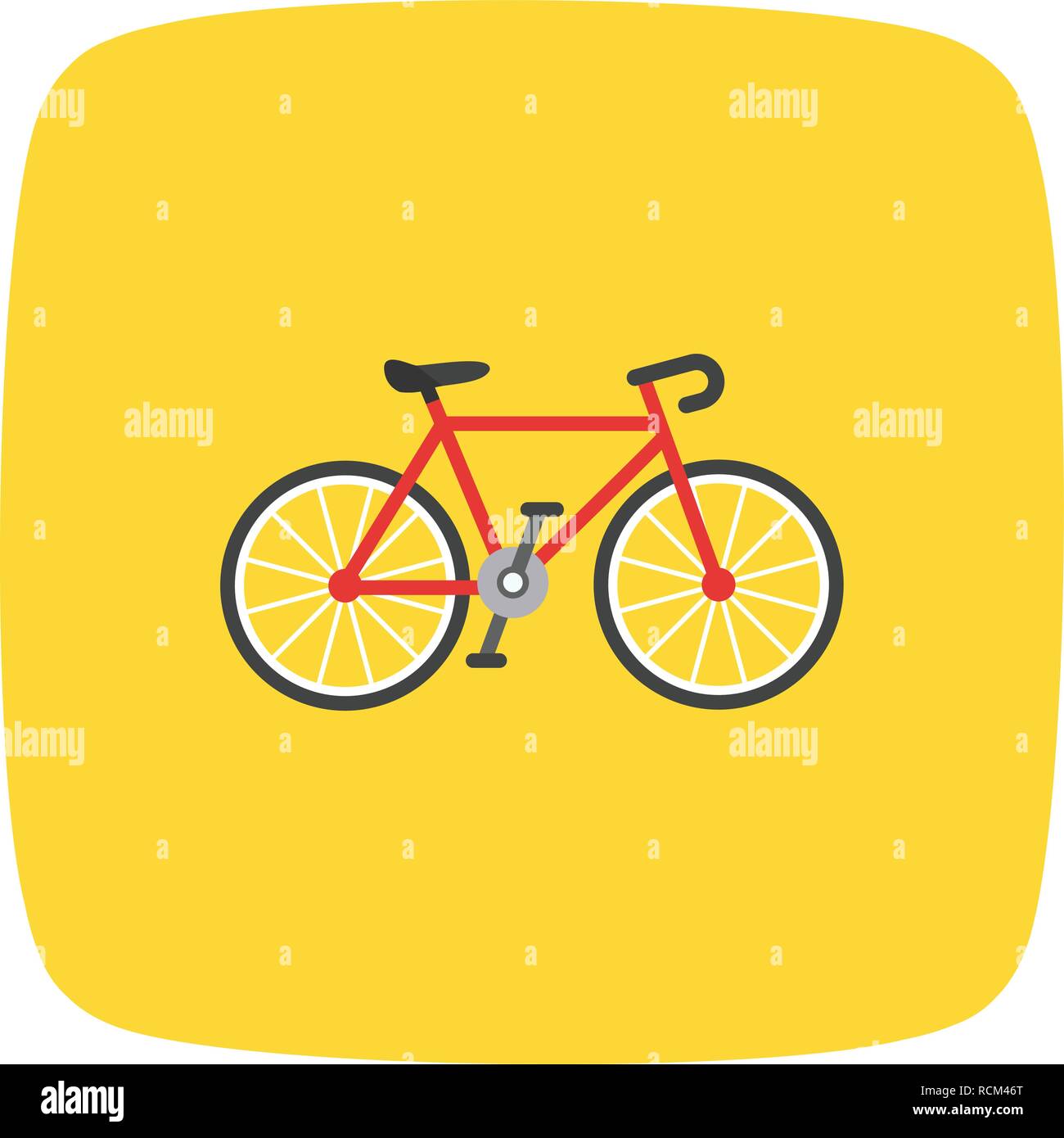Vector Bicycle Icon Stock Vector Image & Art - Alamy