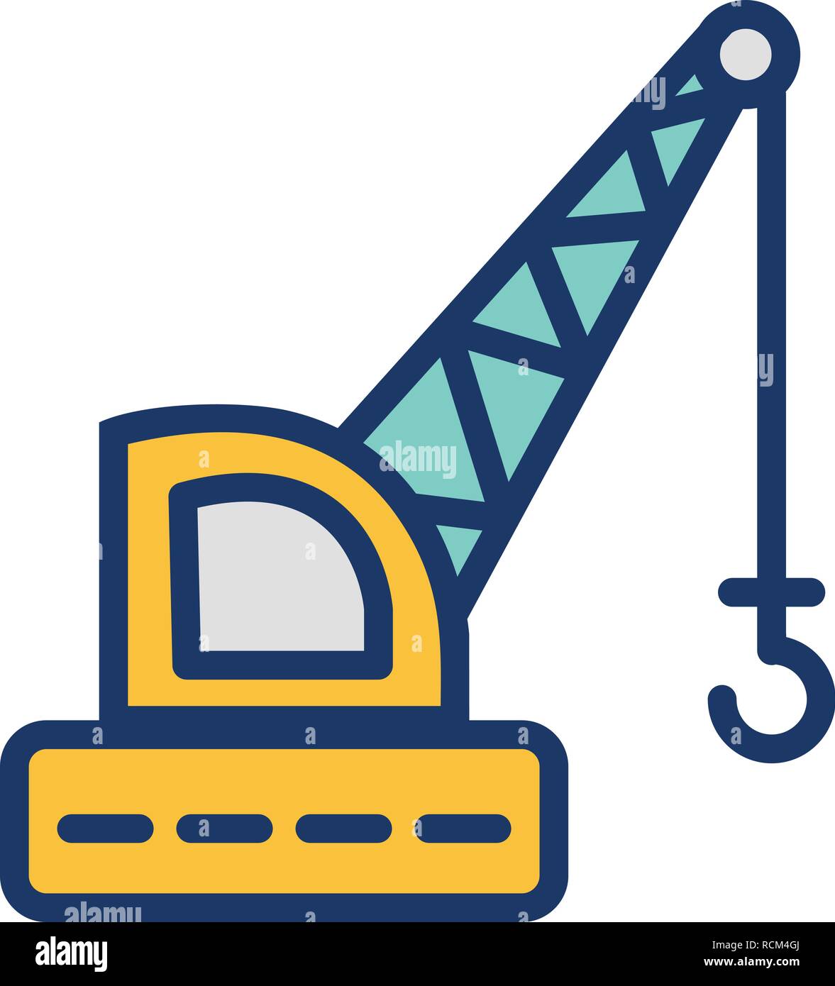 Vector Crane Icon Stock Vector Image & Art - Alamy
