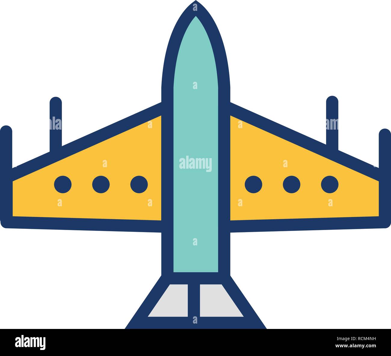 Vector Fighter Jet Icon Stock Vector Image & Art - Alamy