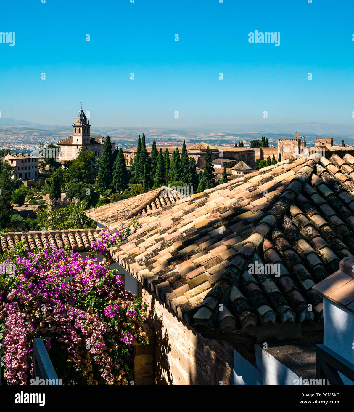 Granada alhambra view hi-res stock photography and images - Alamy