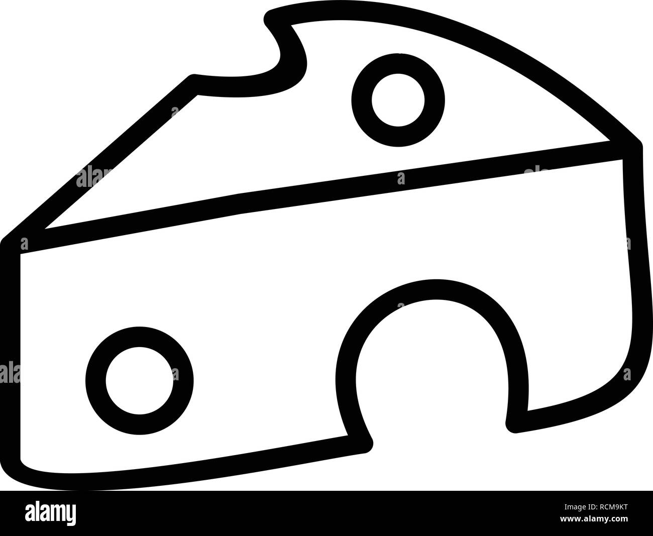 Vector Cheese Icon Stock Vector Image & Art - Alamy