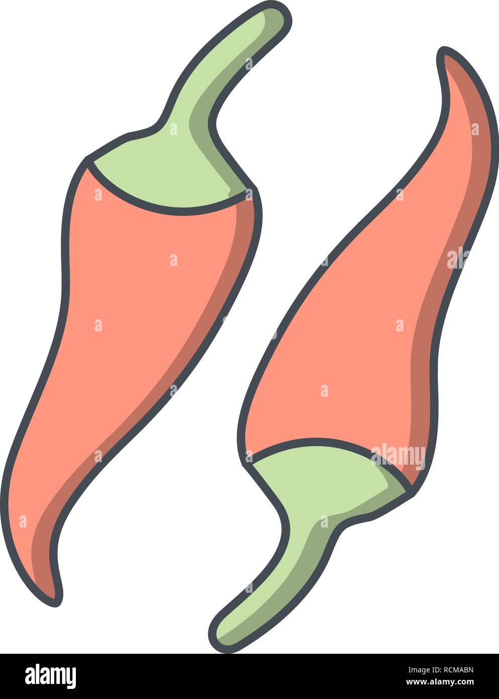 Vector Pepper Icon Stock Vector Image & Art - Alamy