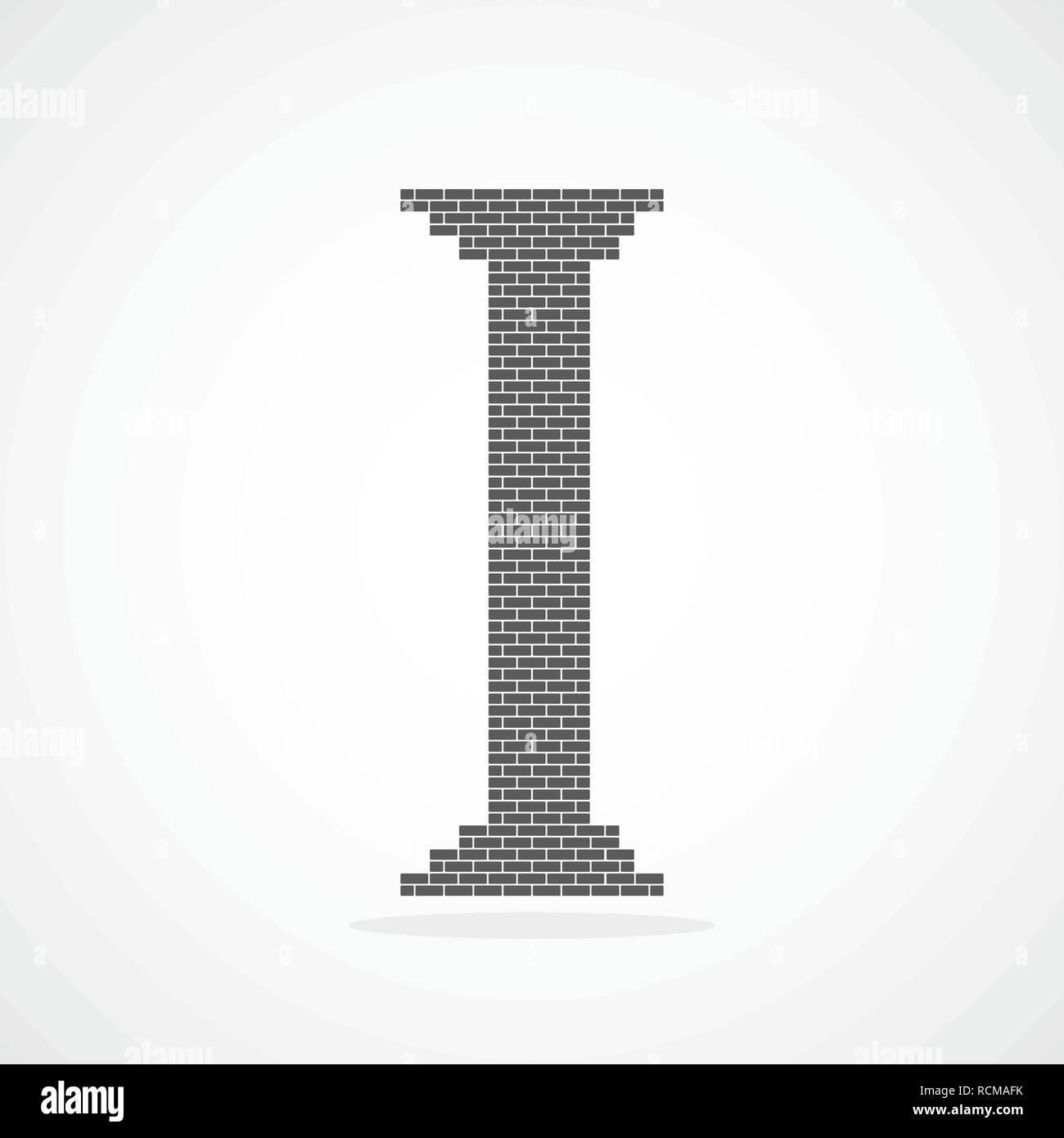 Roman bricks Stock Vector Images - Alamy