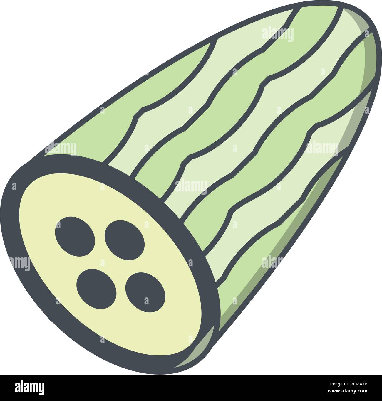 Vector cucumber hi-res stock photography and images - Alamy