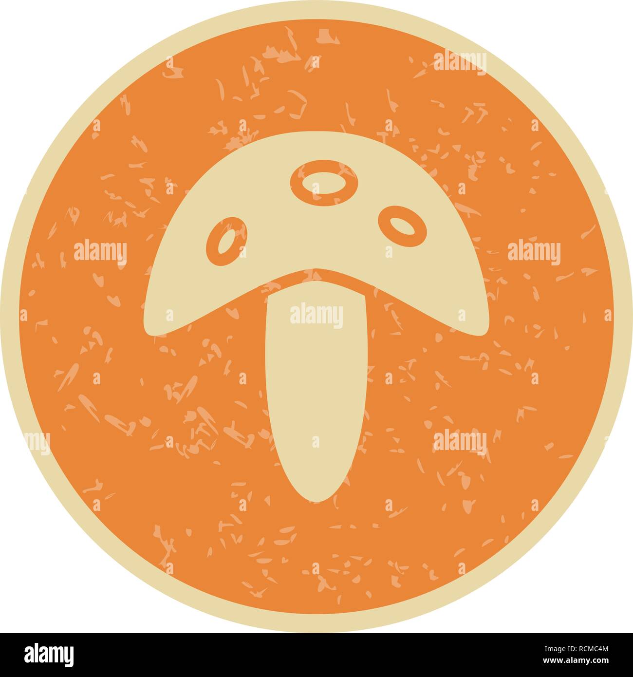 Vector Mushroom Icon Stock Vector Image & Art - Alamy