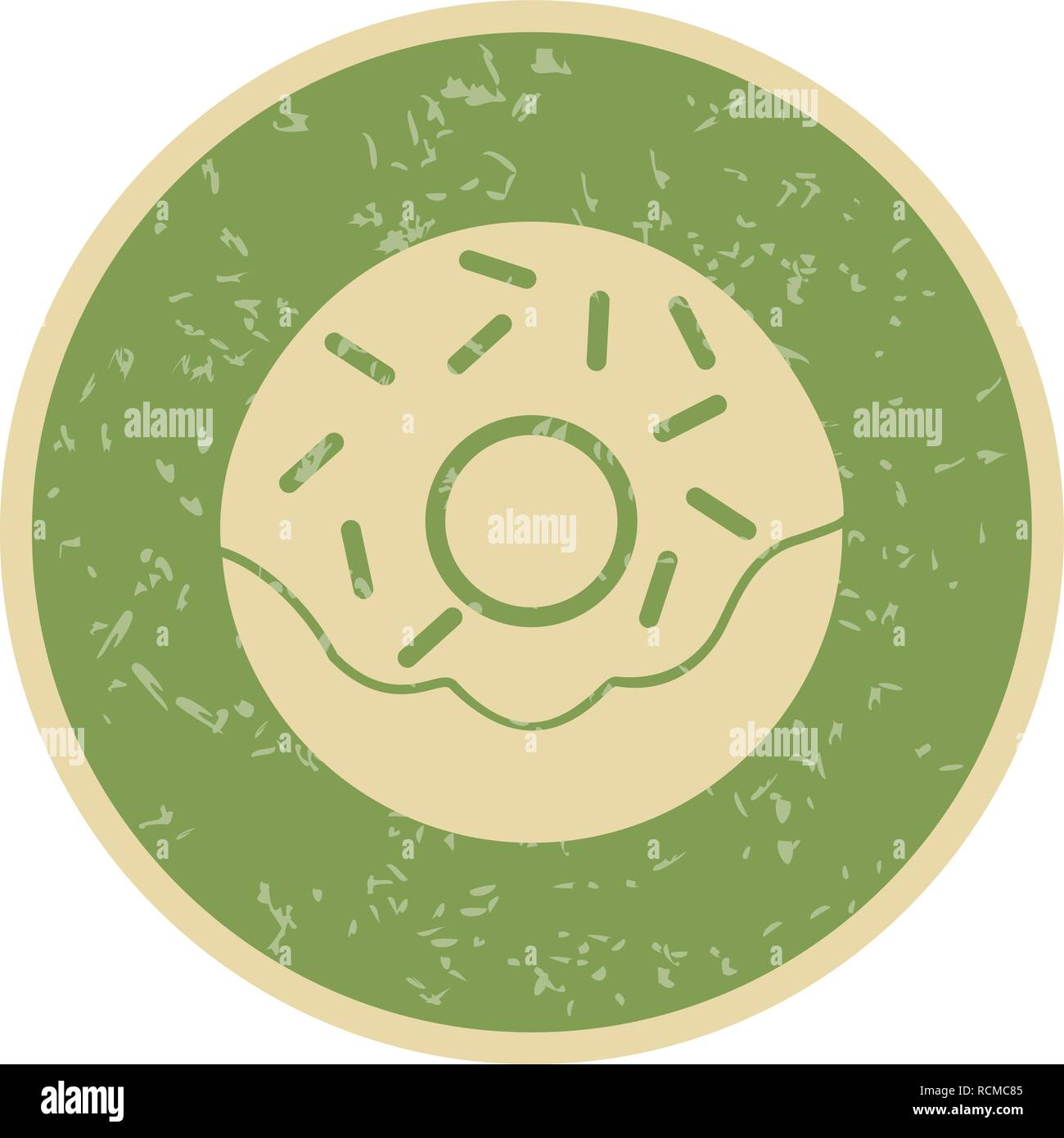 Vector Doughnut Icon Stock Vector Image & Art - Alamy