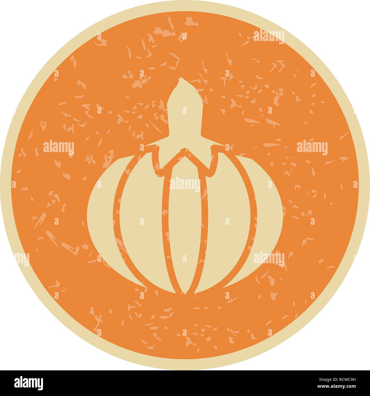 Vector Pumpkin Icon Stock Vector Image & Art - Alamy