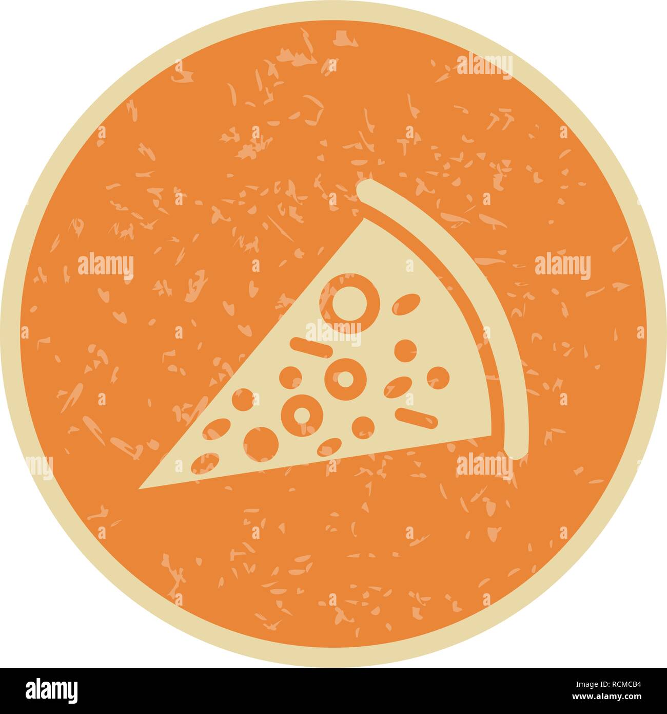Vector Pizza Icon Stock Vector Image & Art - Alamy